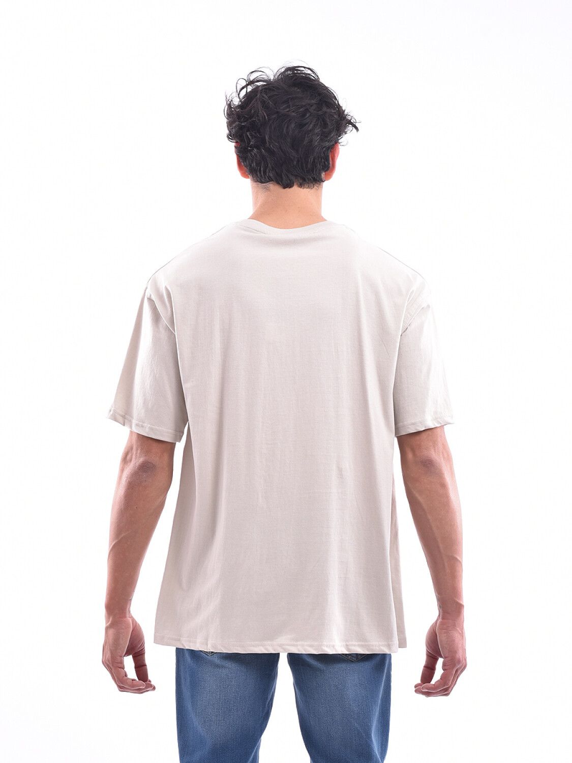 REMERA ESPARTA - CREMA — Guapa