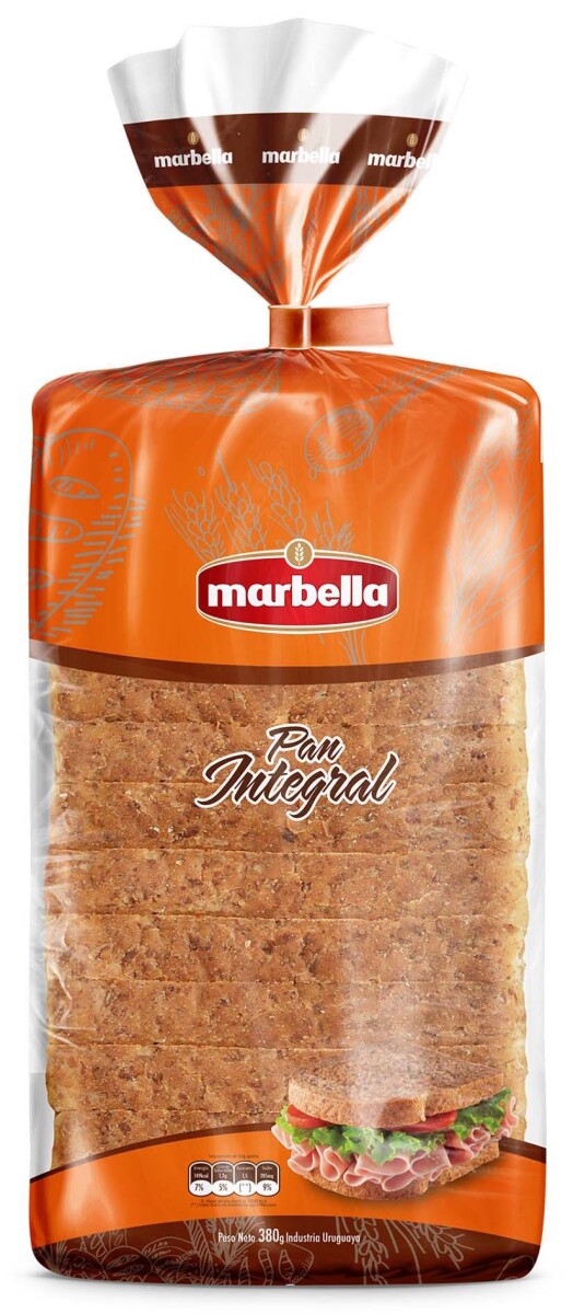 PAN MARBELLA INTEGRAL MEDIANO 380G — El Clon