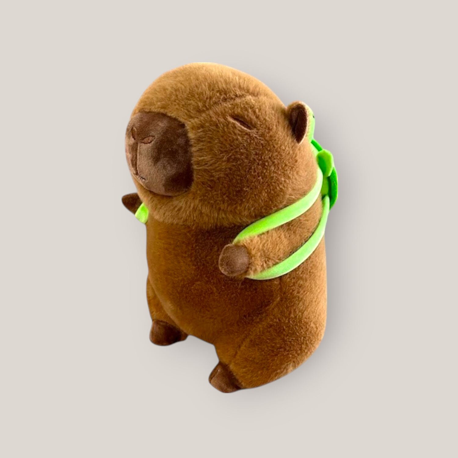 Capibara Carpincho Con Mochilita De Tortuga — Que Regalo