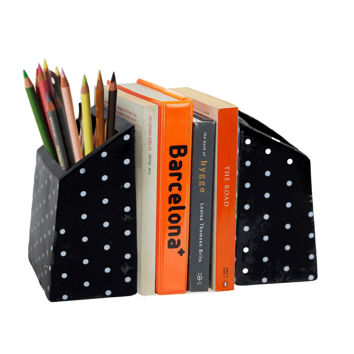 Apoya libros de cerámica — El Clon