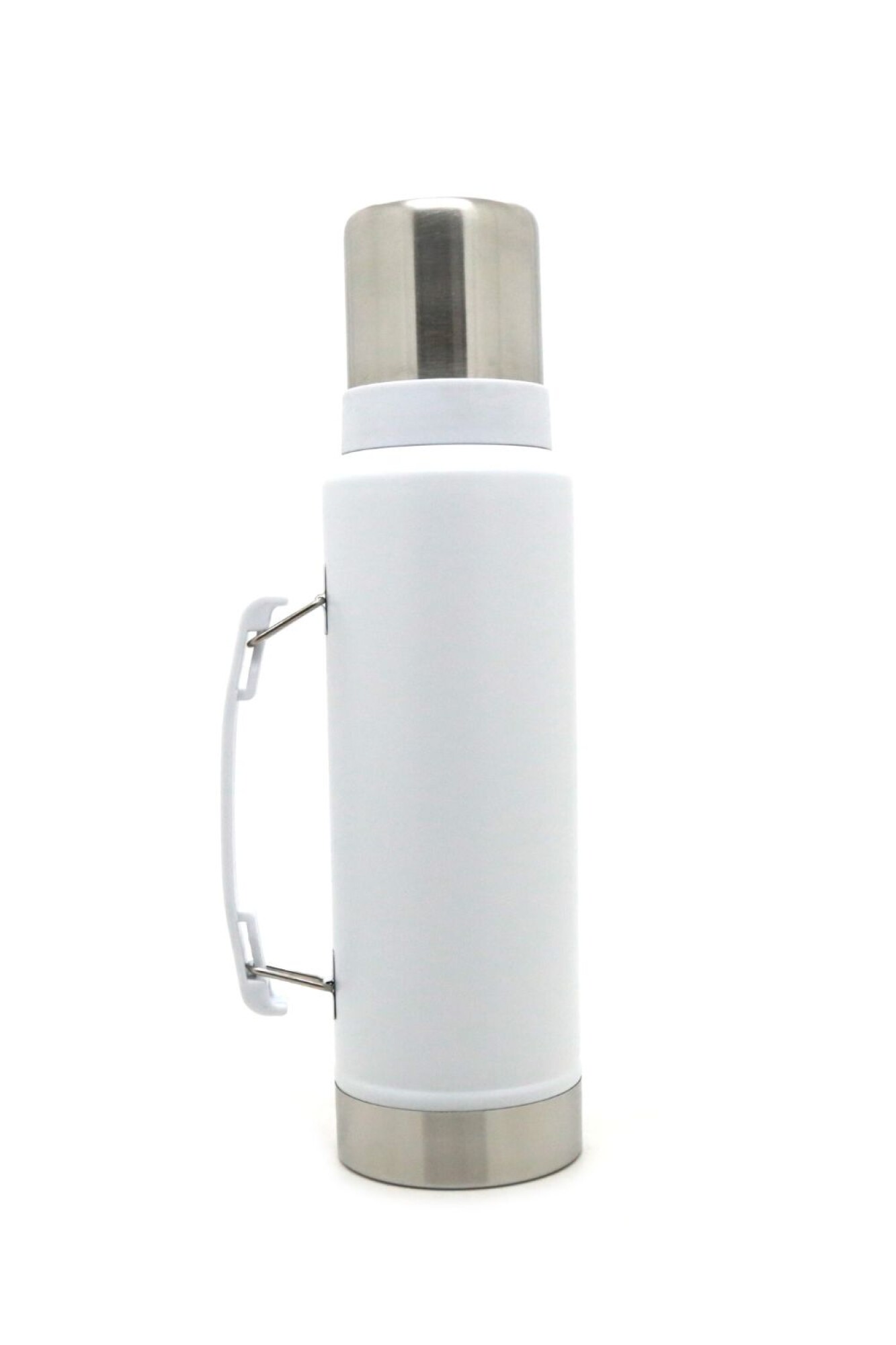 Termo doble acero 1.3L- Discovery - Blanco — Canva Store