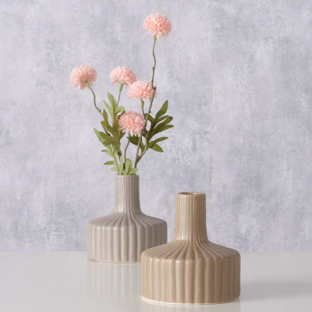 Jarrón Libelly Ceramica Marron 2051150 — Divino