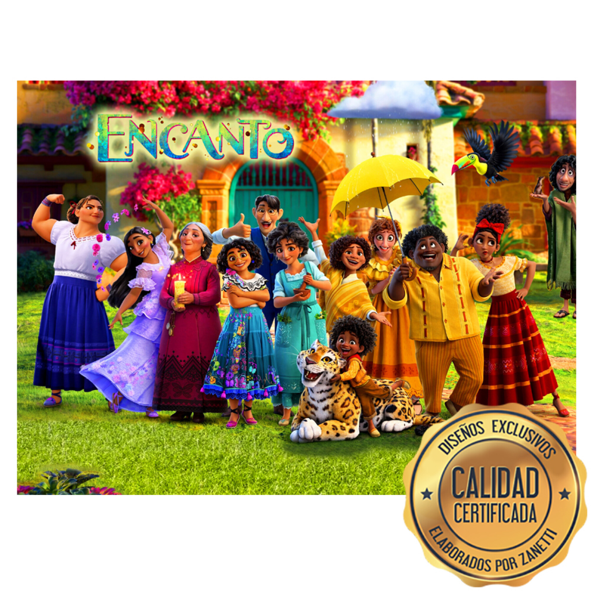 Lámina Encanto - Familia Rect. — Zanetti