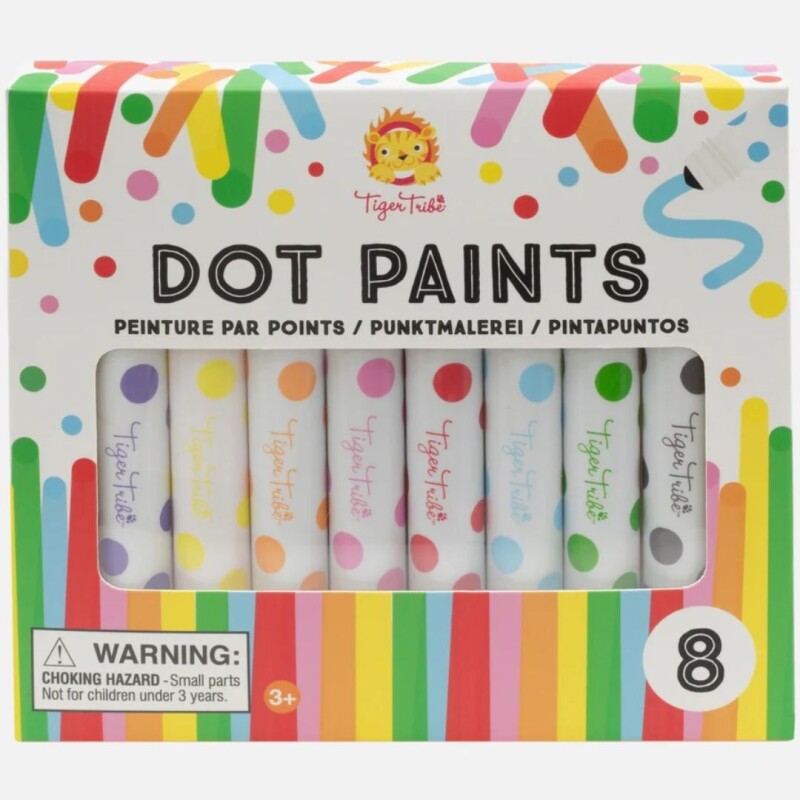 Dot Paints- 8 colores - Dot Paints- 8 Colores — Kokino