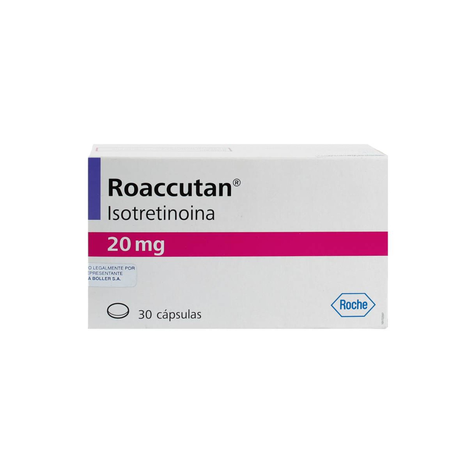 ROACCUTAN 20 MG. CJ X 30 CAPSULAS — Farmacenter