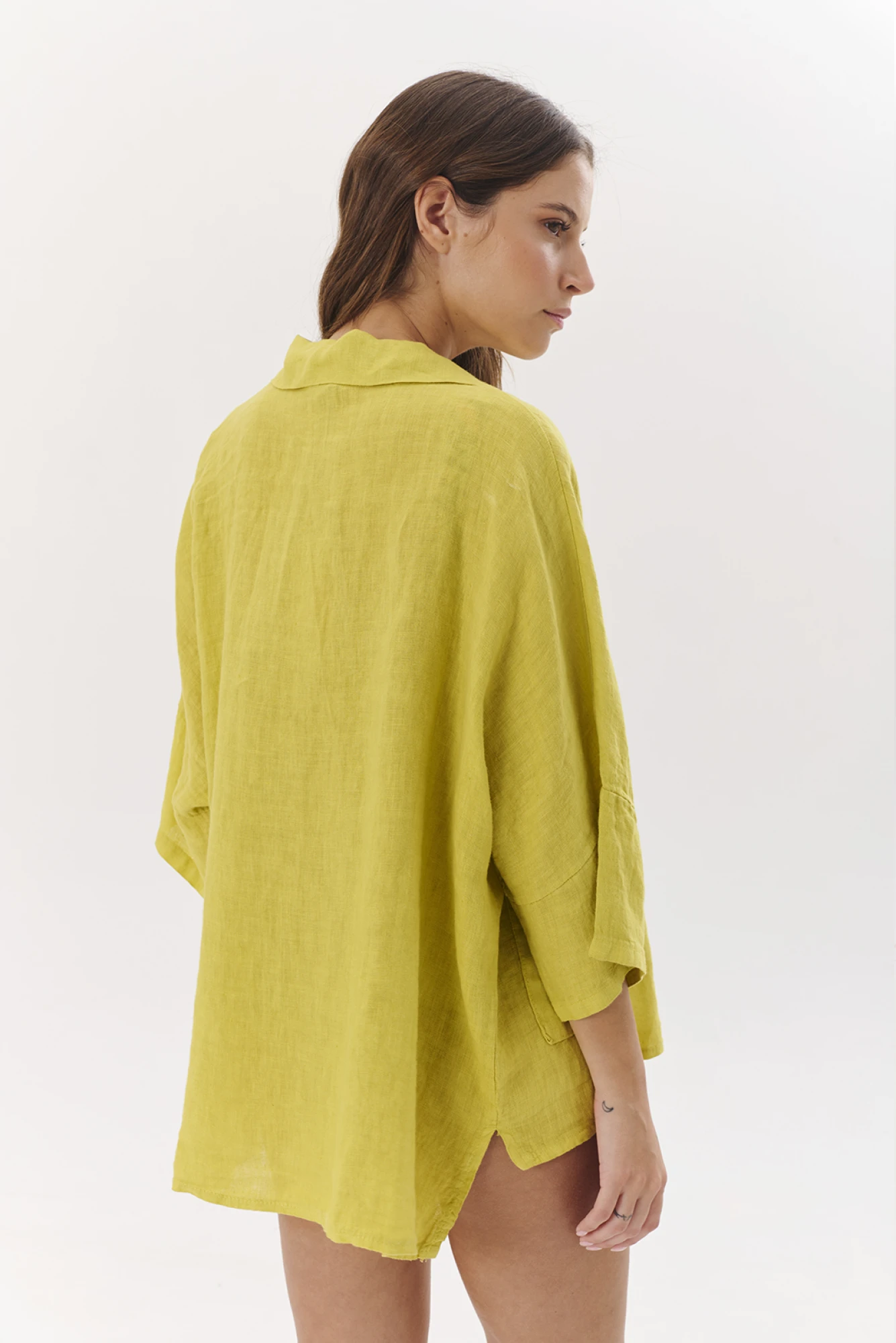 CAMISA LINO AYRE - LIMA — Limite