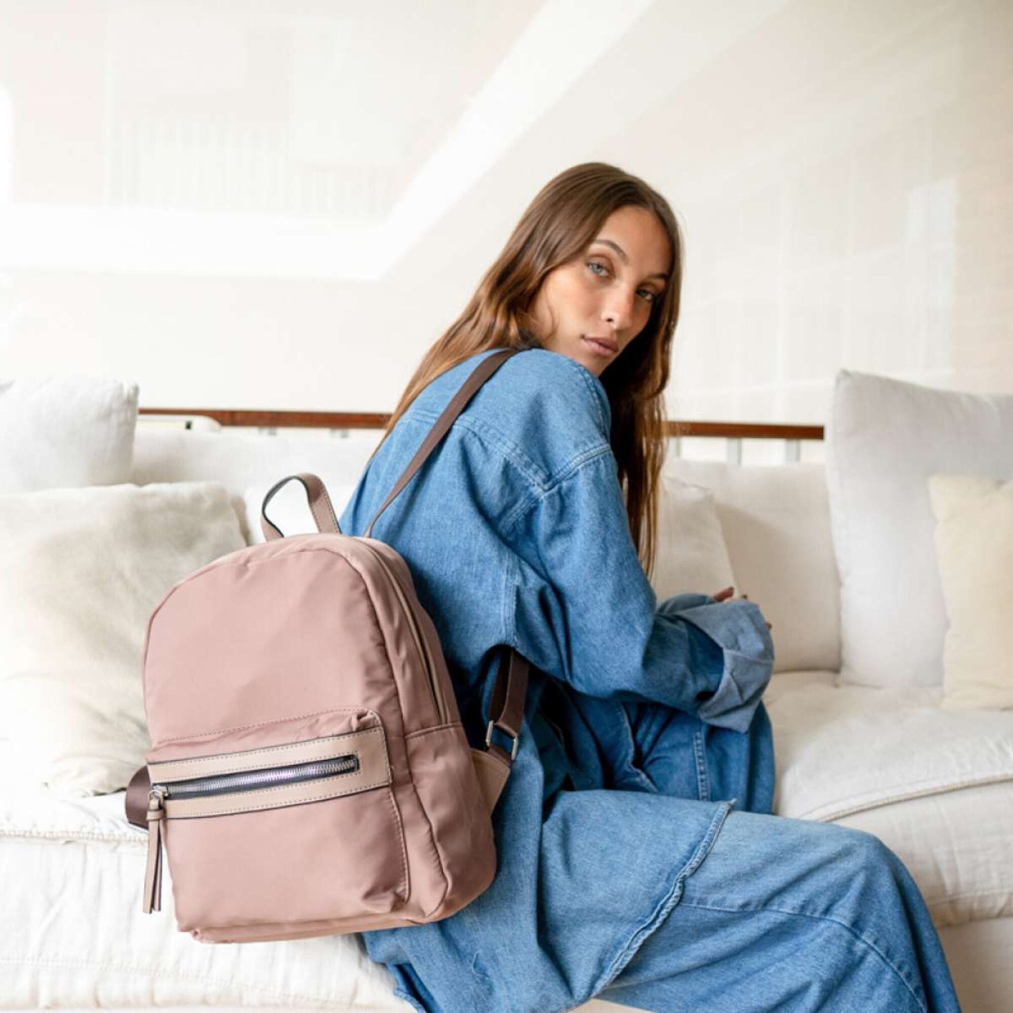 Mochila Jerez - Avellana — Tienda Soy Santander