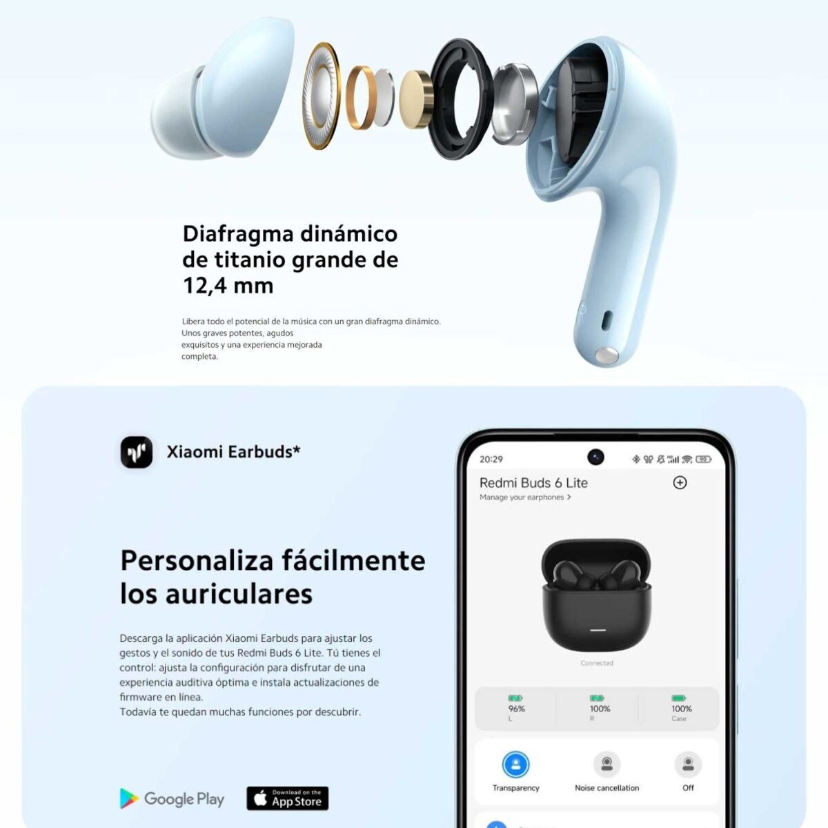 Auriculares Xiaomi Redmi Buds Lite Market