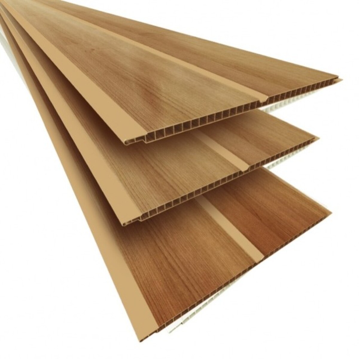 Tablilla PVC Gemini frizado 10mm Mogno Plasbil — Barraca Dayman