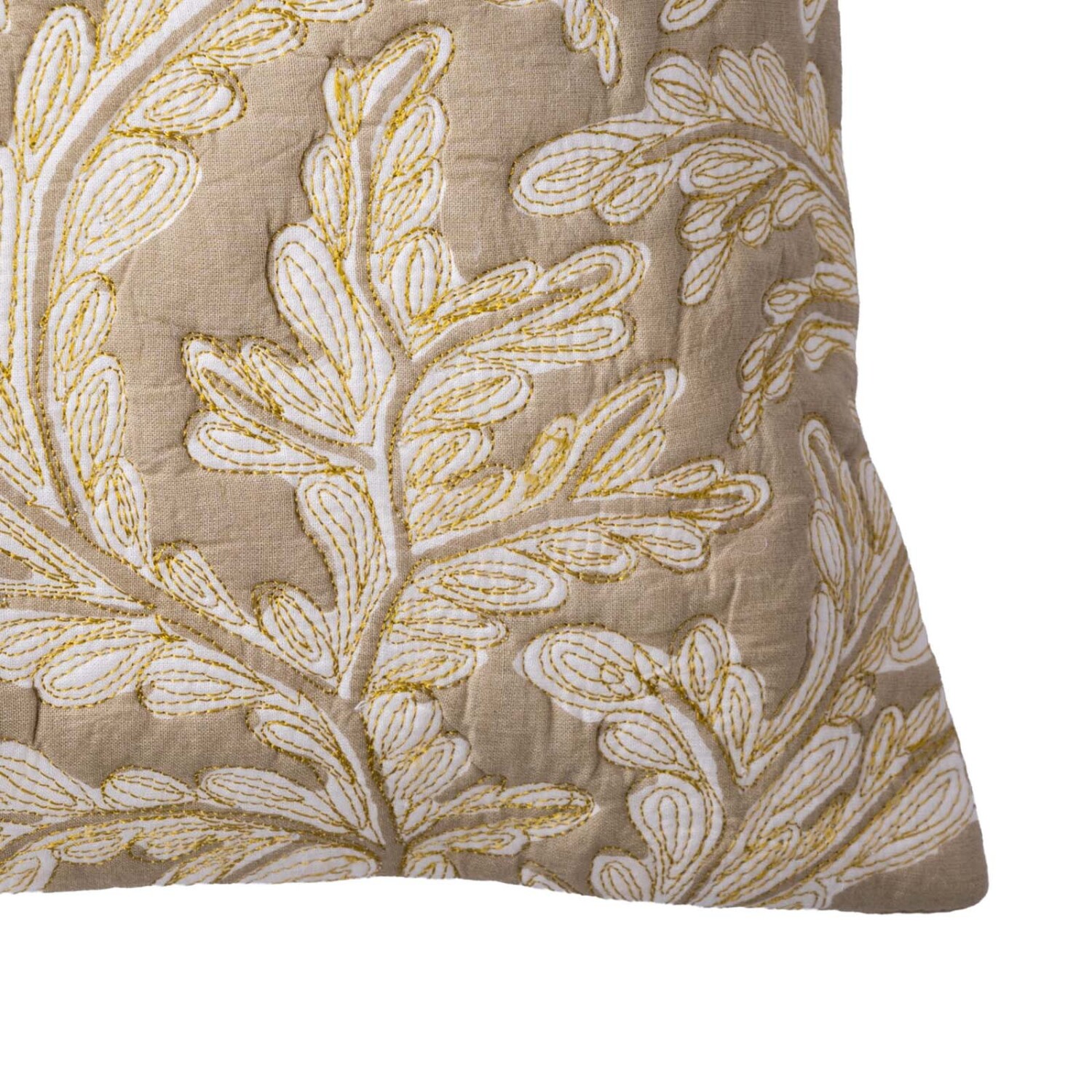 Almohadón Algodon Natural-beige Cannes Beige — Divino