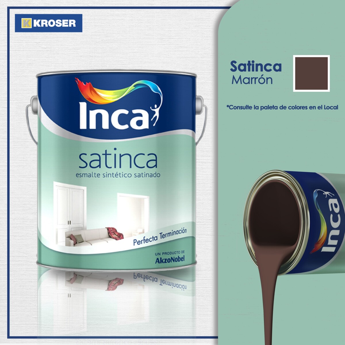 SATINCA MARRON 1L INCA ++ - N/a — Kroser