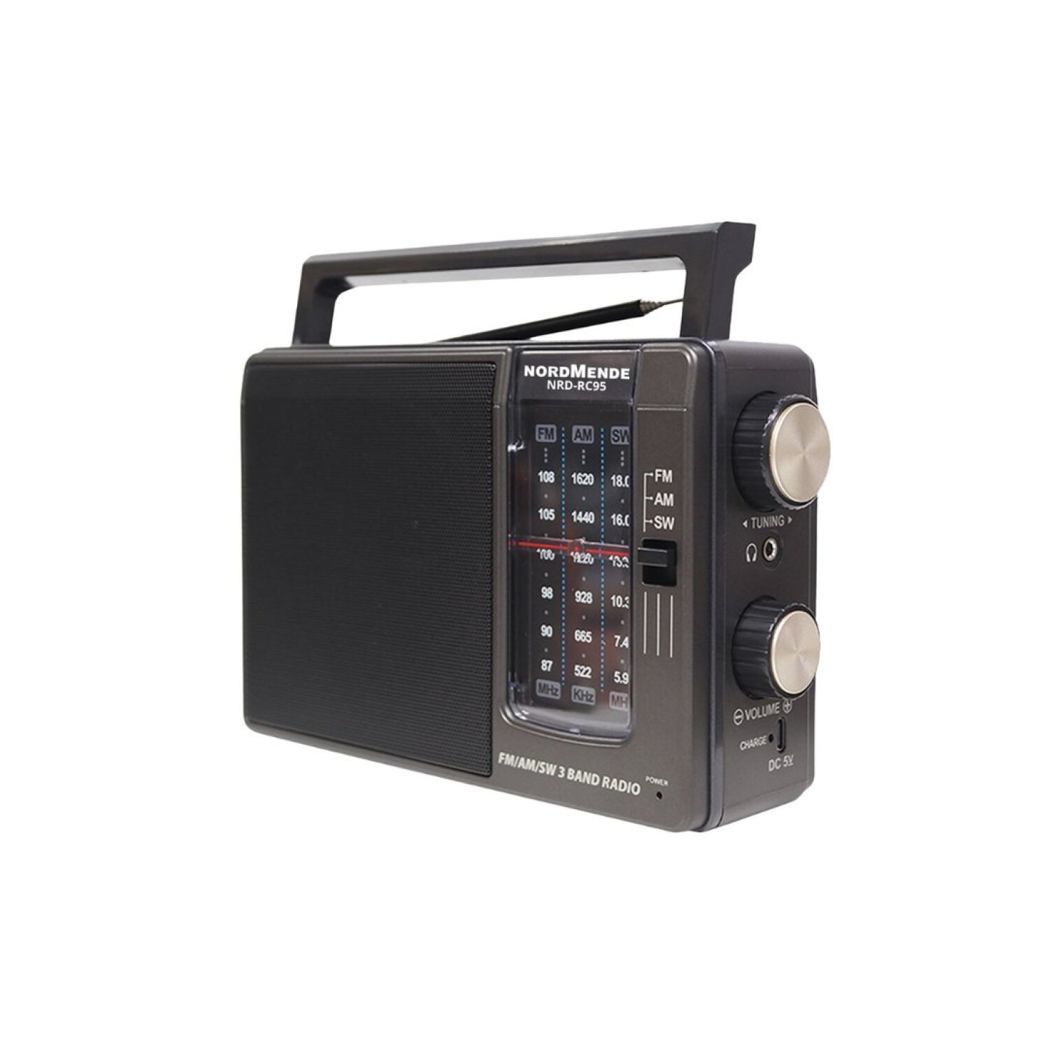 RADIO PORTATIL 3 BANDAS NORDMENDE NRD-RC95 — Todolandia