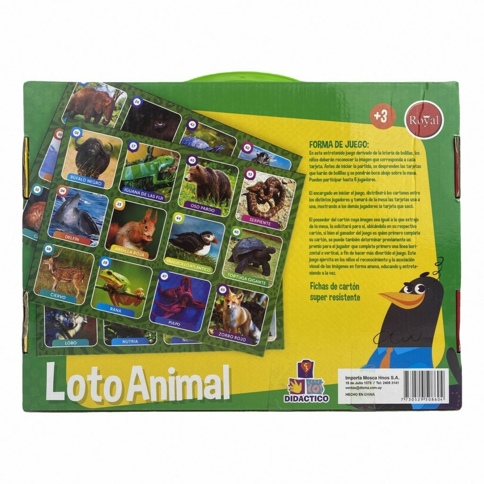 Loto Animal — Juguetería Gibernau