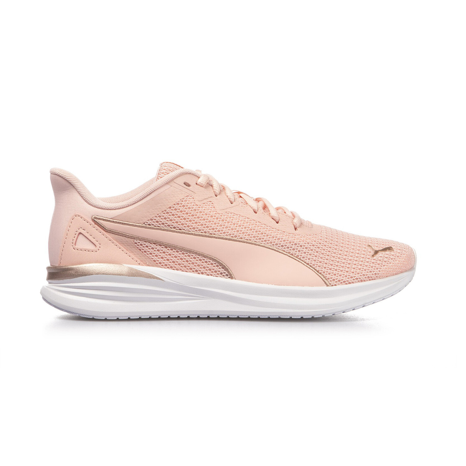 PUMA SHOES TRANSPORT MODERN RUNNING - Pink & White — Global Sports
