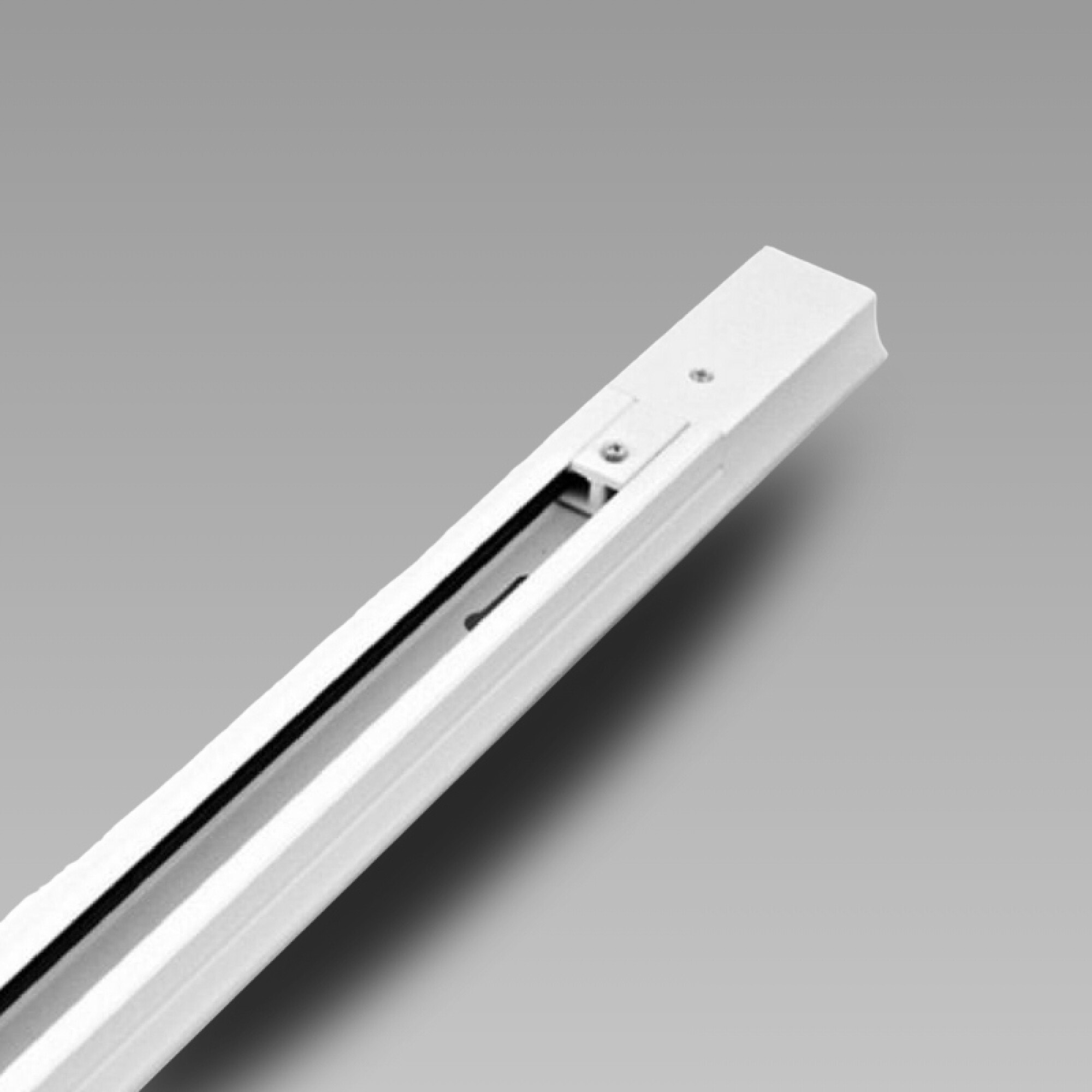 Riel Electrificado ECO Type G2 2 Metros 2 Vias Blanco — Serlux