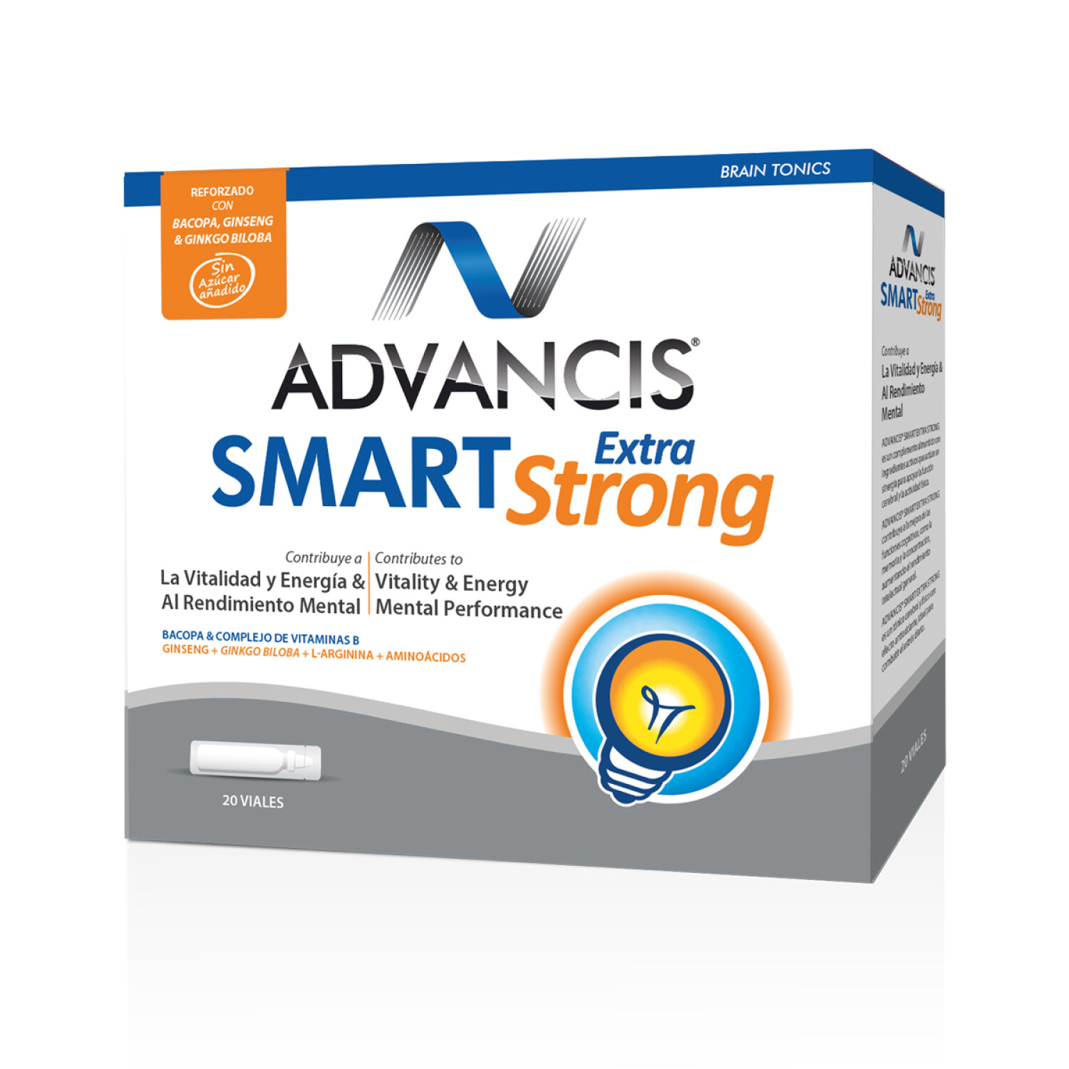 ADVANCIS SMART EXTRA STRONG X 20 AMP.BEB — Farmacenter
