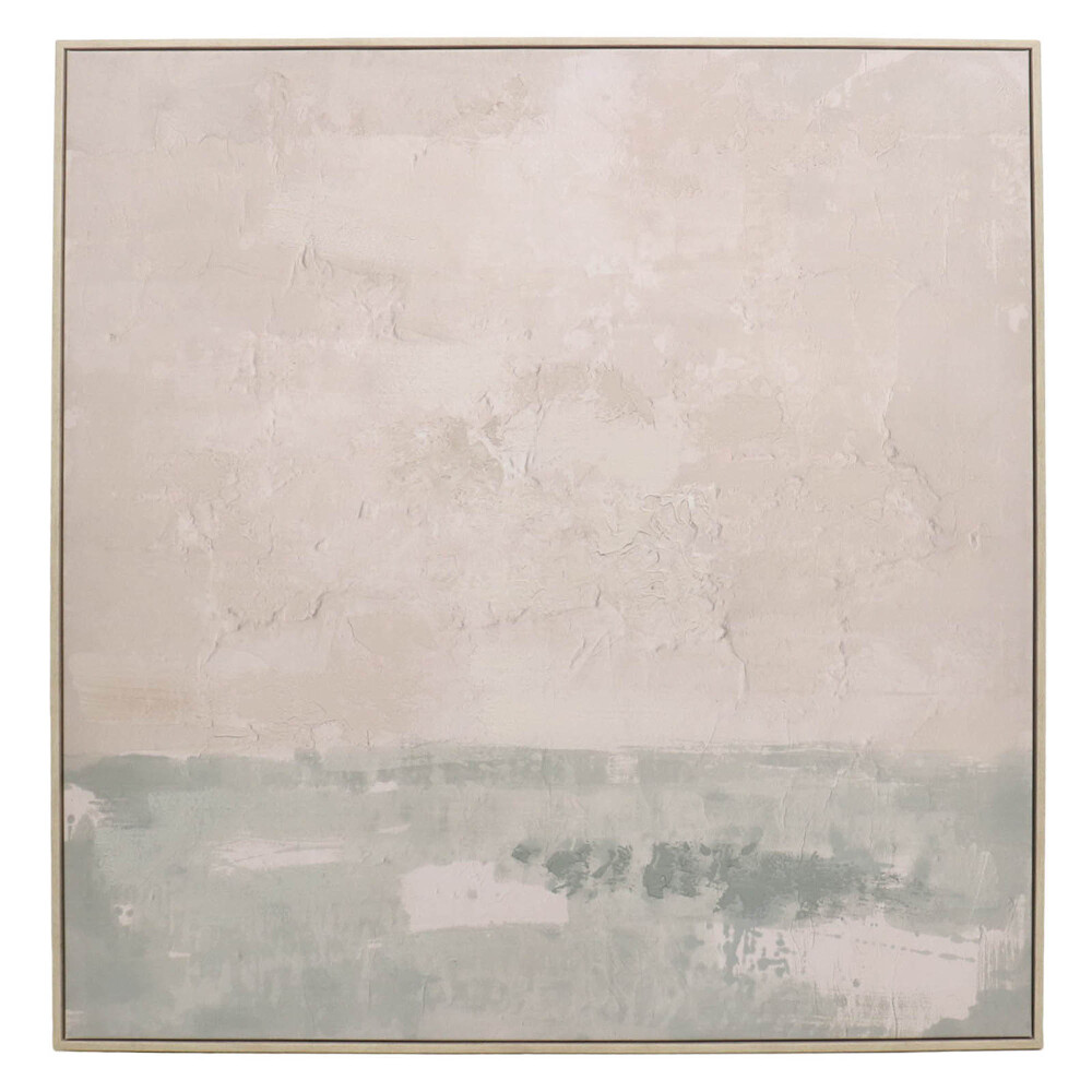 Cuadro Frost Ii, 100x1 Celeste Papel Tp250918aab — Divino