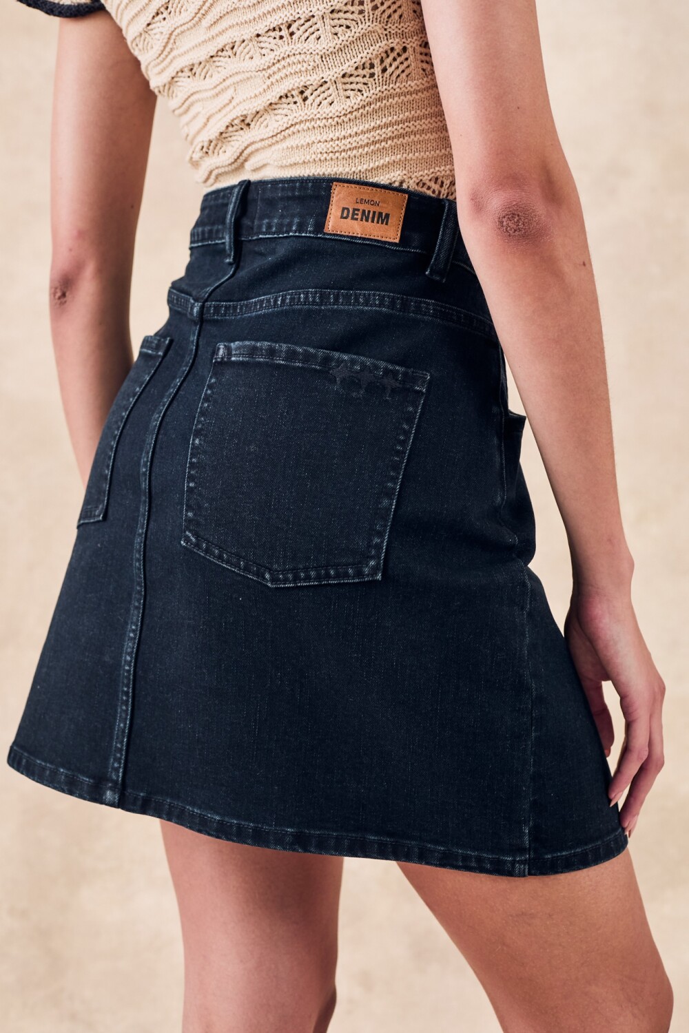 Falda Mini - Jean — Lemon