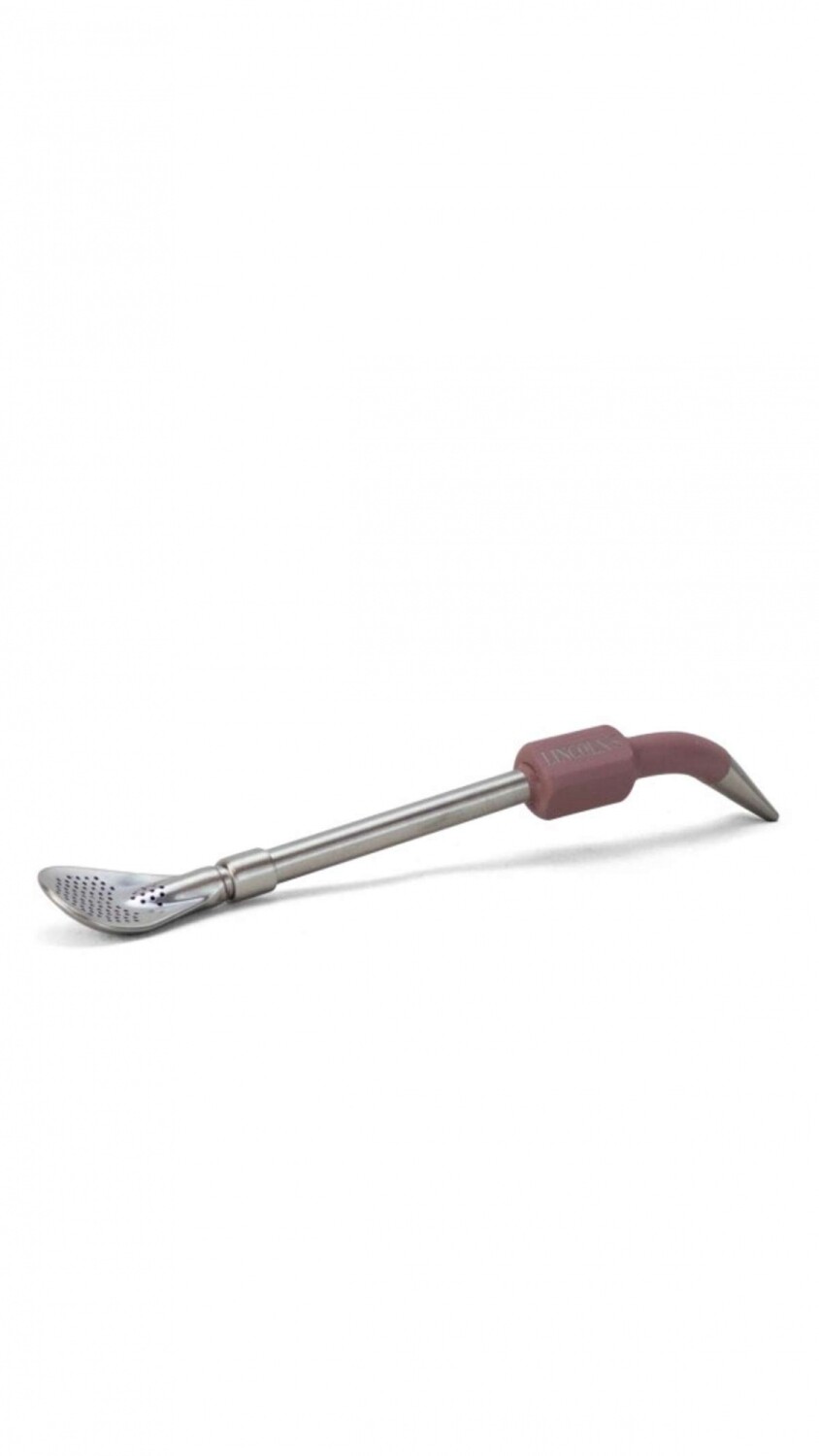 Bombilla Galactic Acero Inoxidable - Rosa Mauve — Tienda Soy Santander