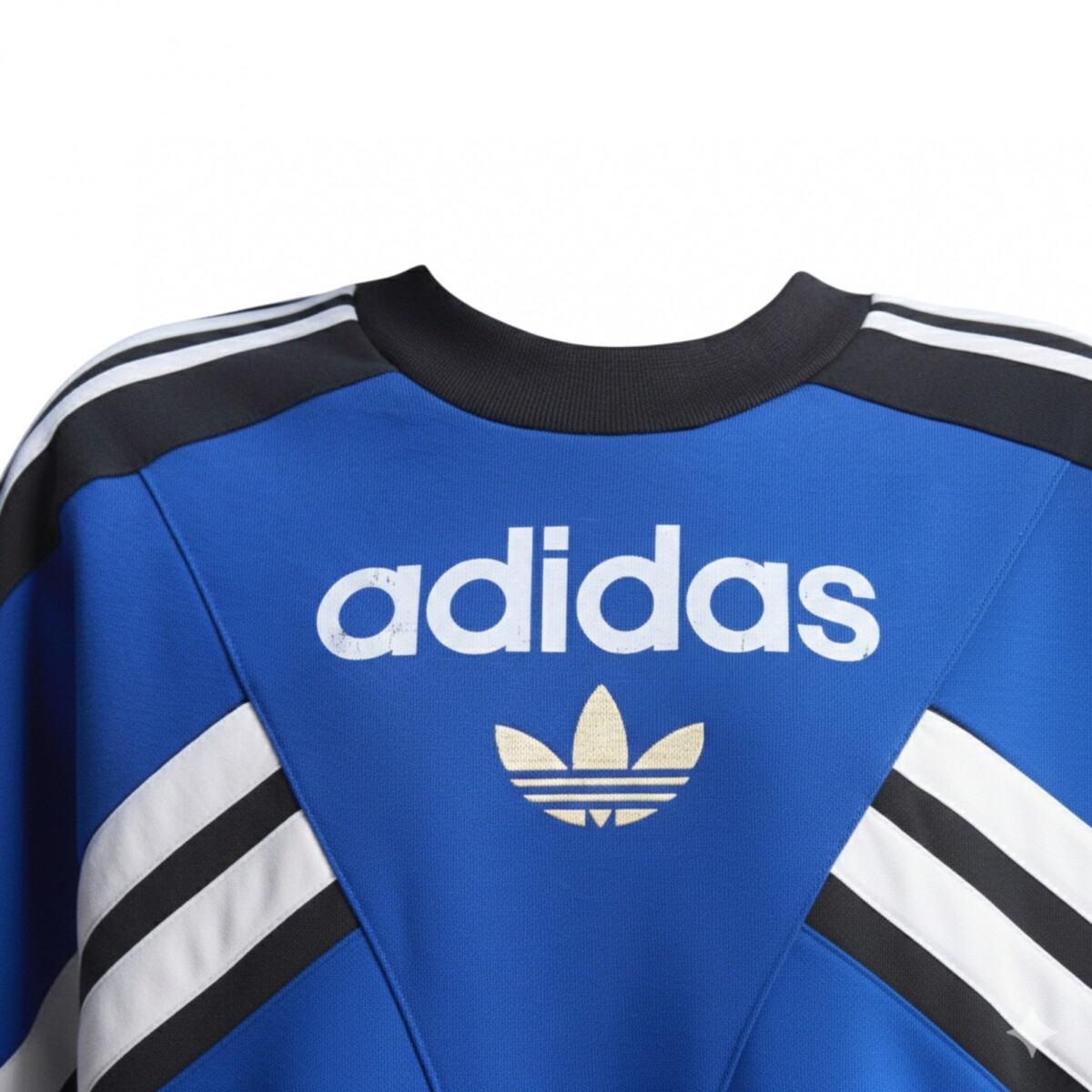 adidas CUTLINE DE CUELLO REDONDO - Blue & Black — Zooko