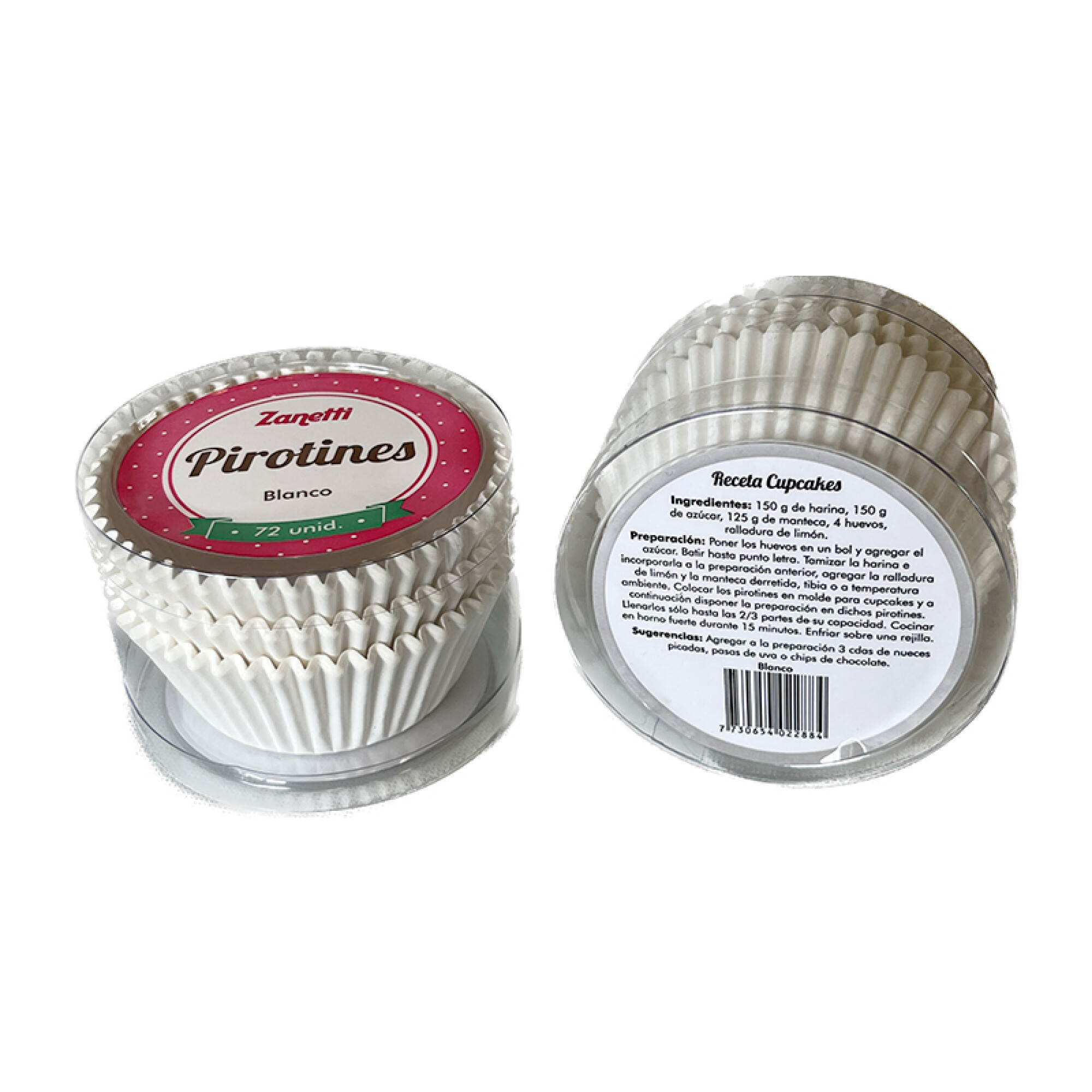 Pirotín Standard x72 Blanco — Zanetti