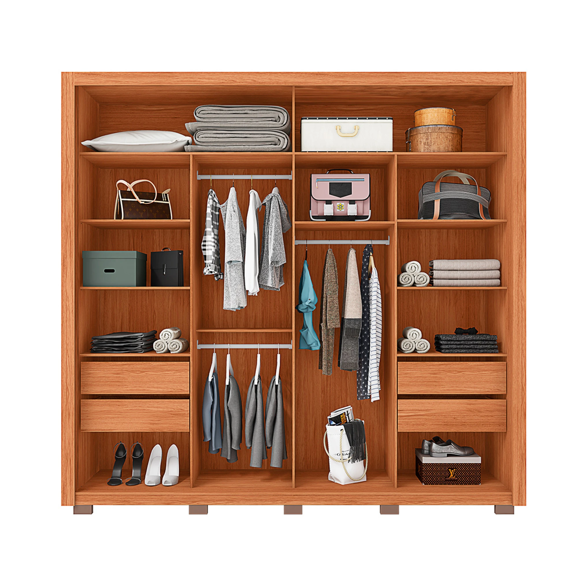 Ropero Modelo Moviment Color Freijo/off White — Castro