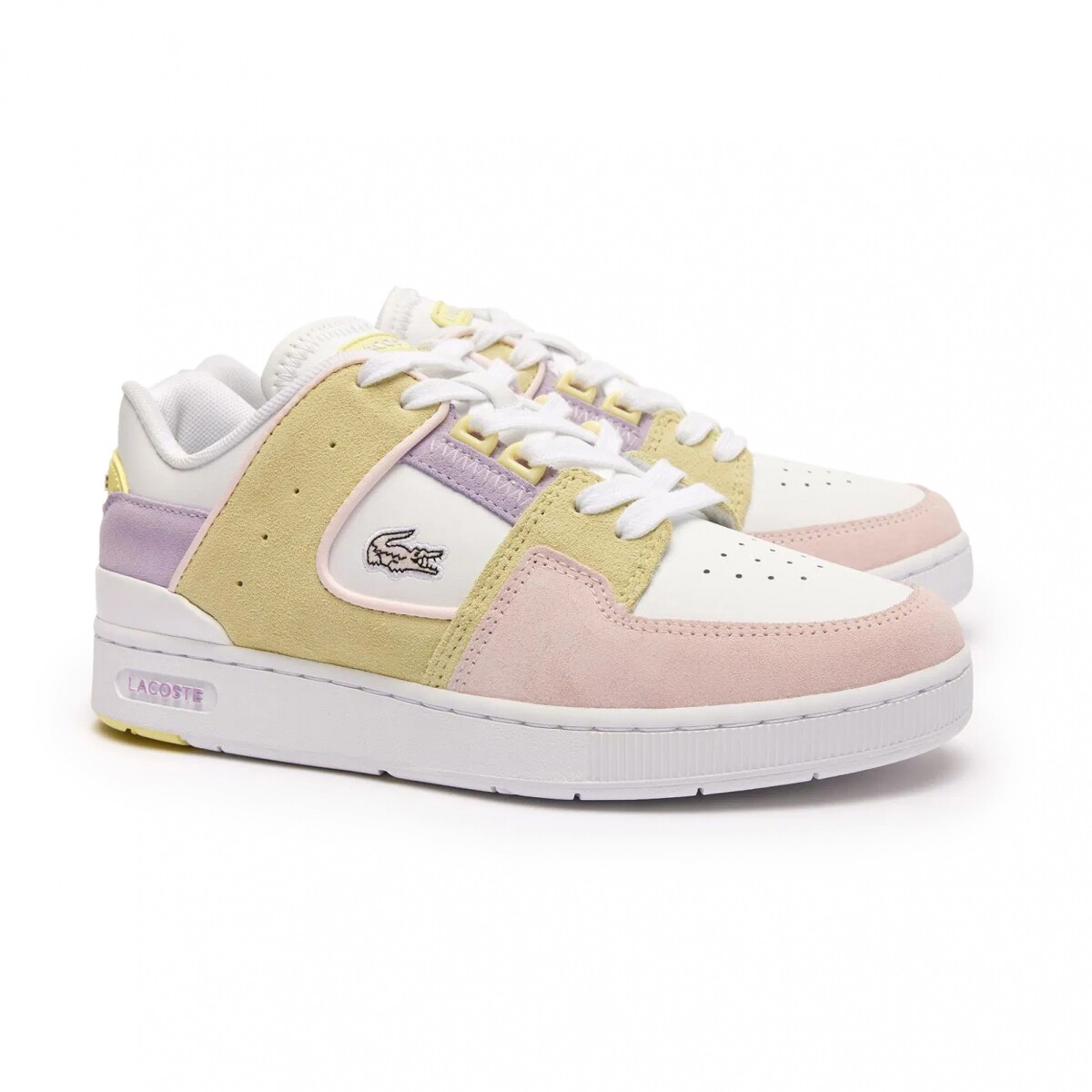 LACOSTE COURT CAGE - White/Multicolor — Zooko