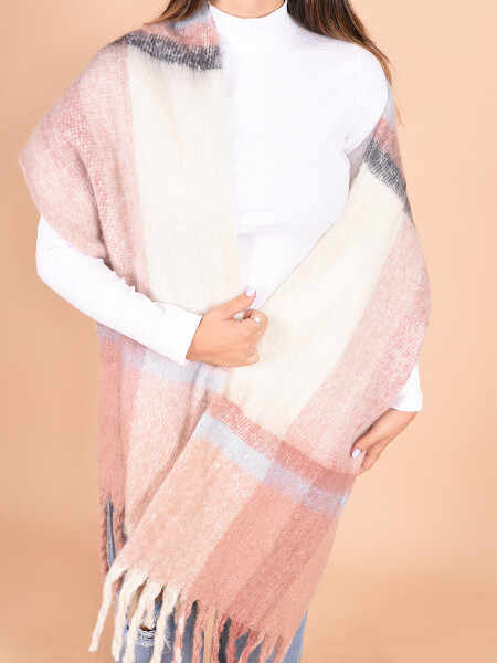 BUFANDA BLUE - ROSE — Guapa