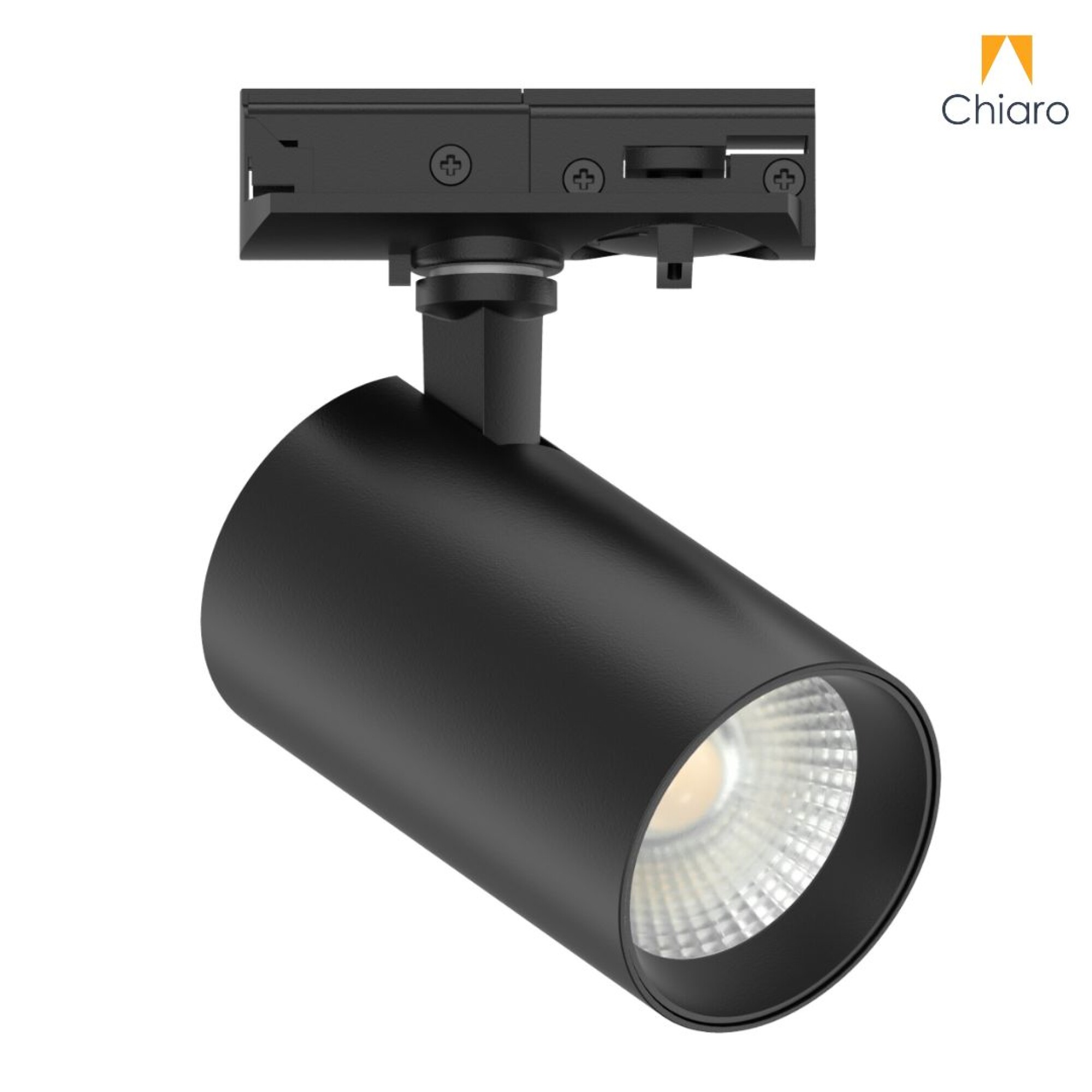 Spot de riel tracklight led 8w 2700K 2 vías 30° NEGRO — Iluminica Home