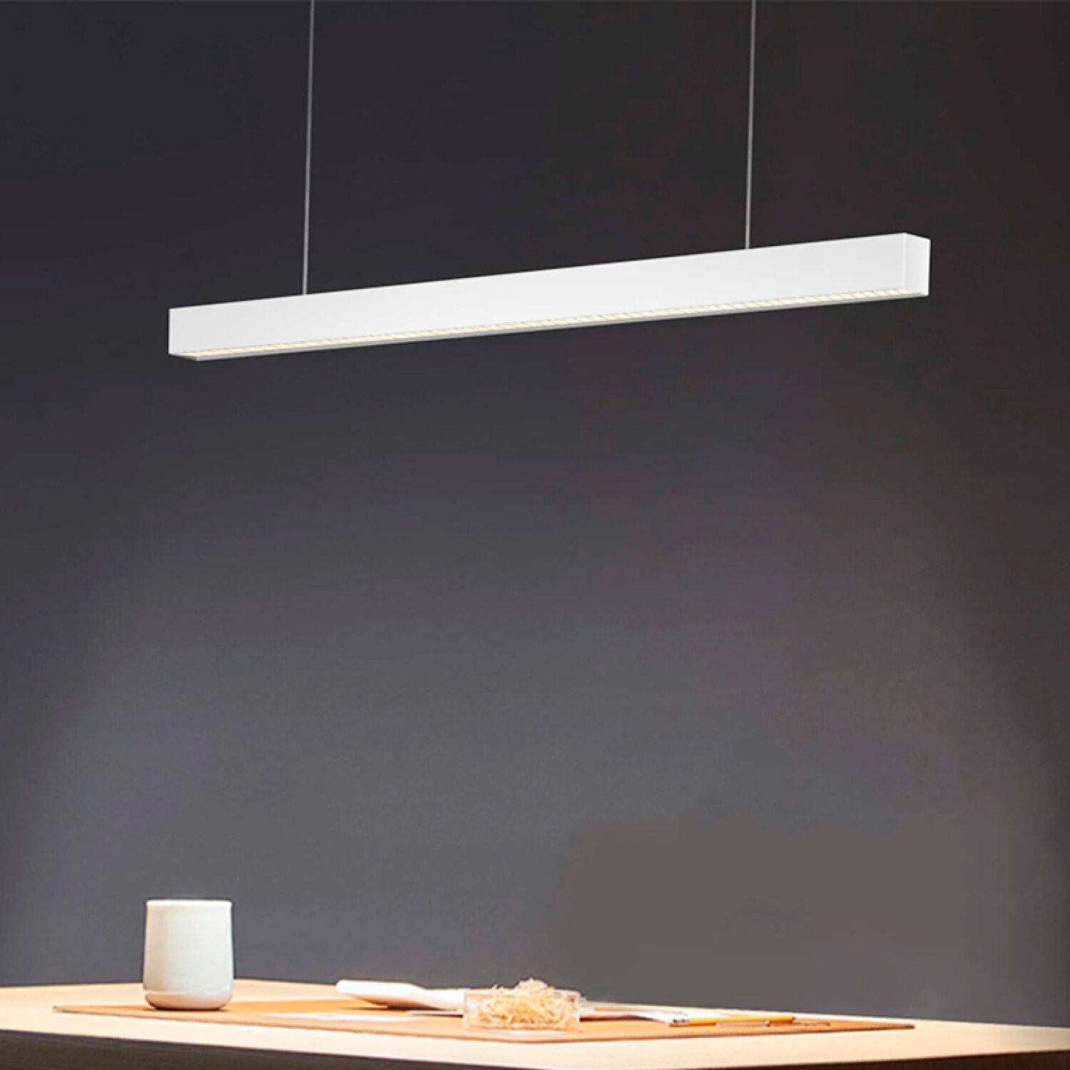 Luminaria Lineal LED 36W Blanco Luz Neutra 120cm — Serlux