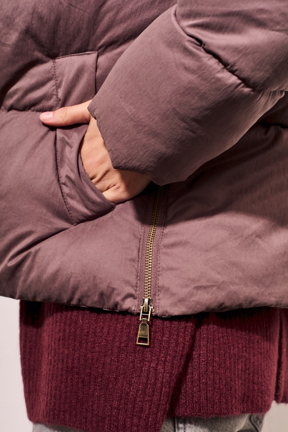 Campera Capitoneada - Bordo — Lemon