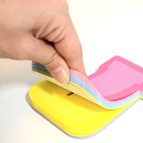 BLOCK APUNTES ENGOMADO LETRAS 11178 — El Clon