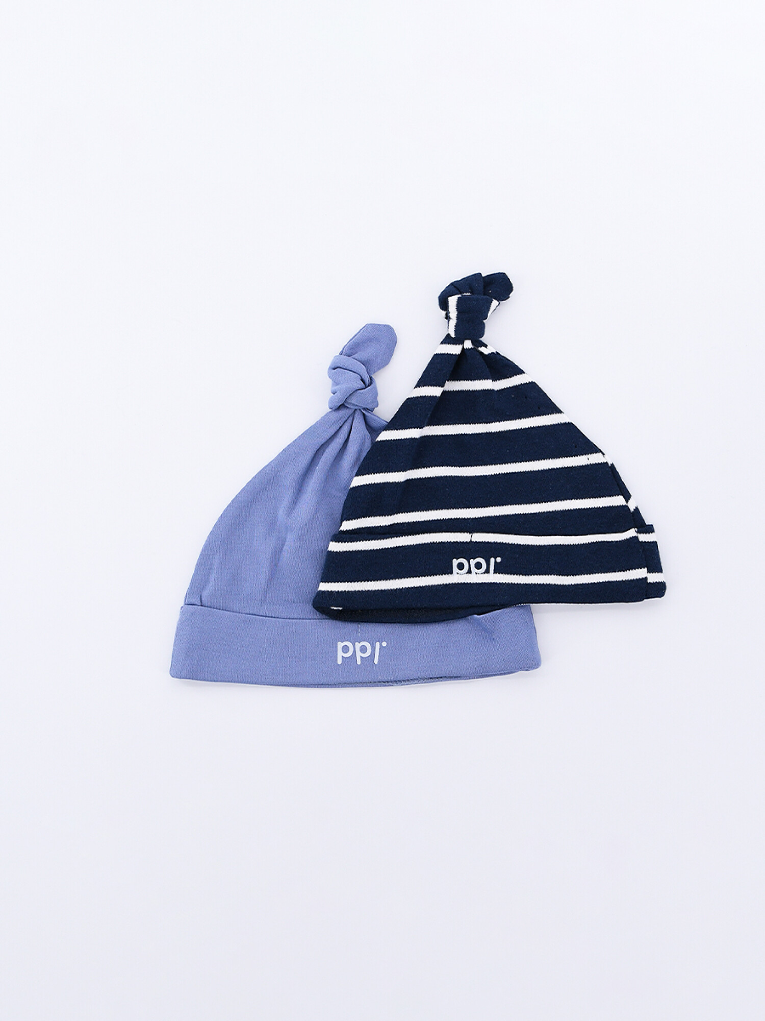 GORROS CON NUDO - AZUL OSCURO — Guapa