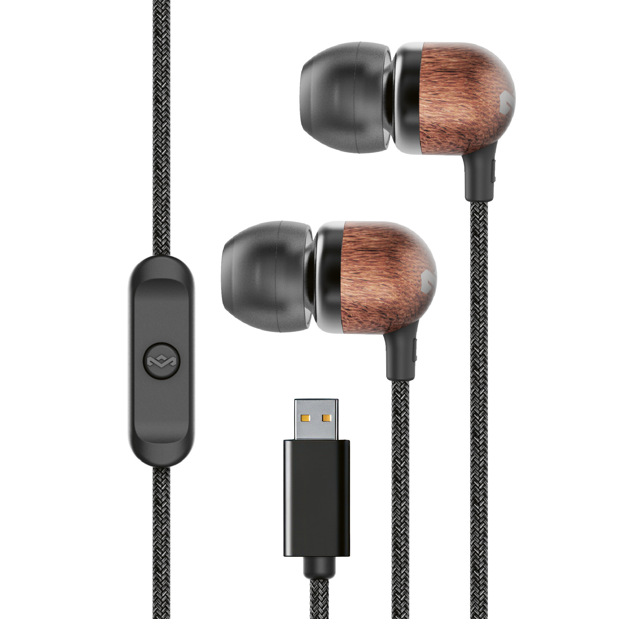 Auriculares Smile Jamaica USB-C - Negro — The house of marley
