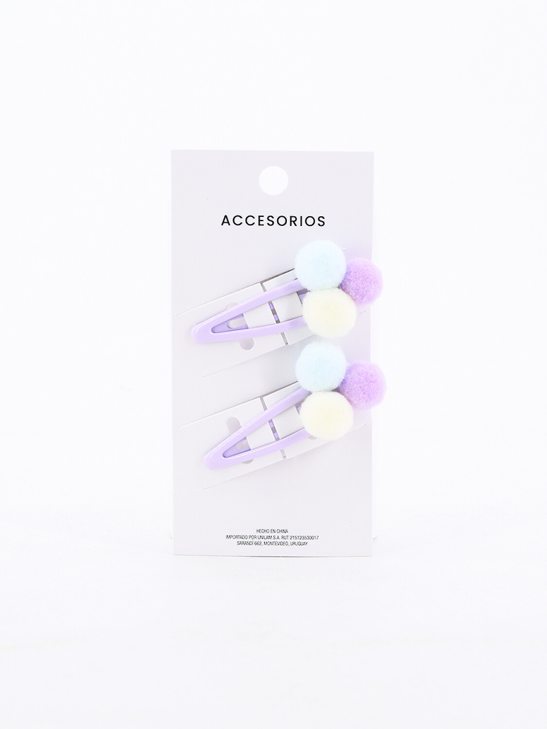 SAPITOS CON POMPON PACK X 2 - LILA — Guapa