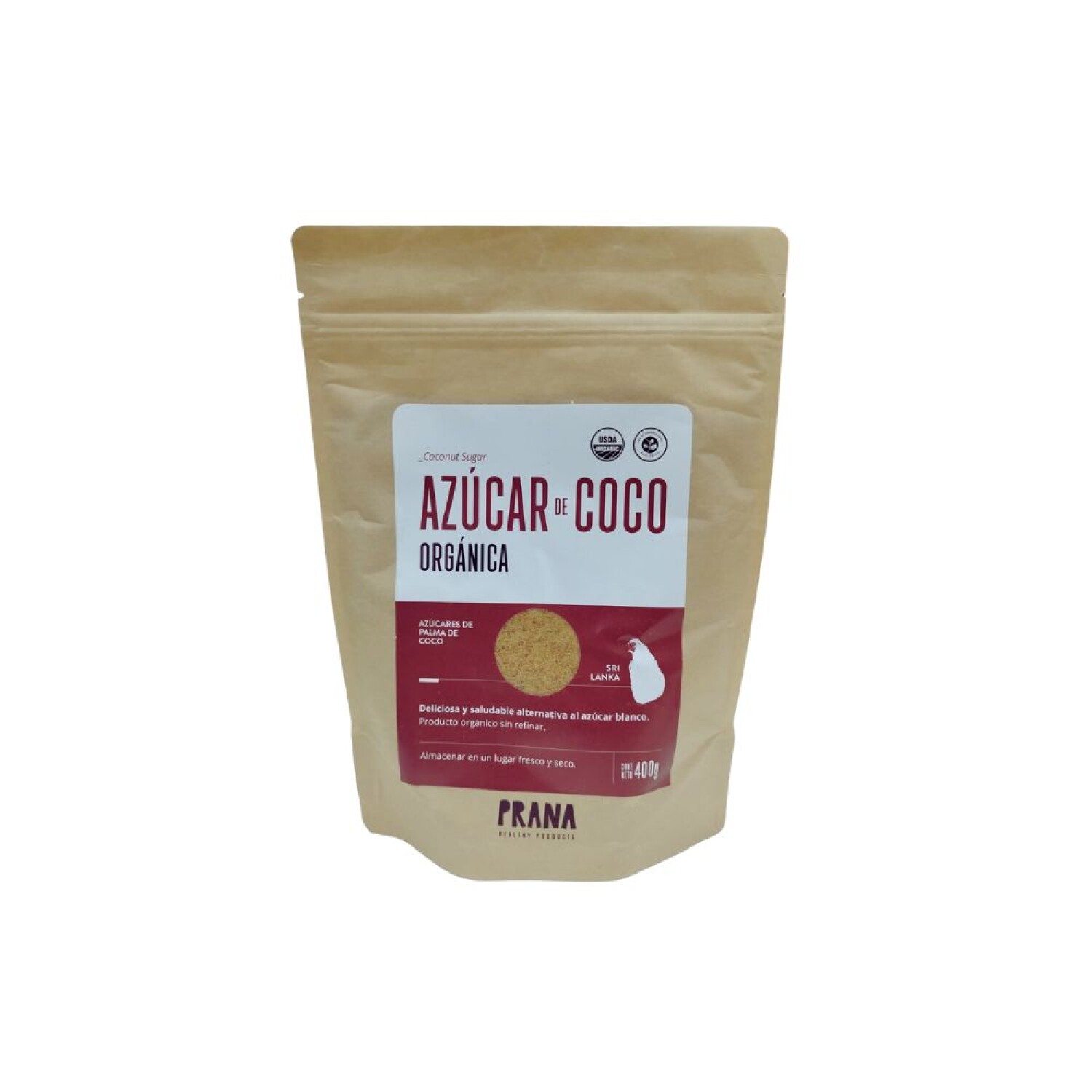 Azúcar de coco Prana Orgánica 400g — La Molienda