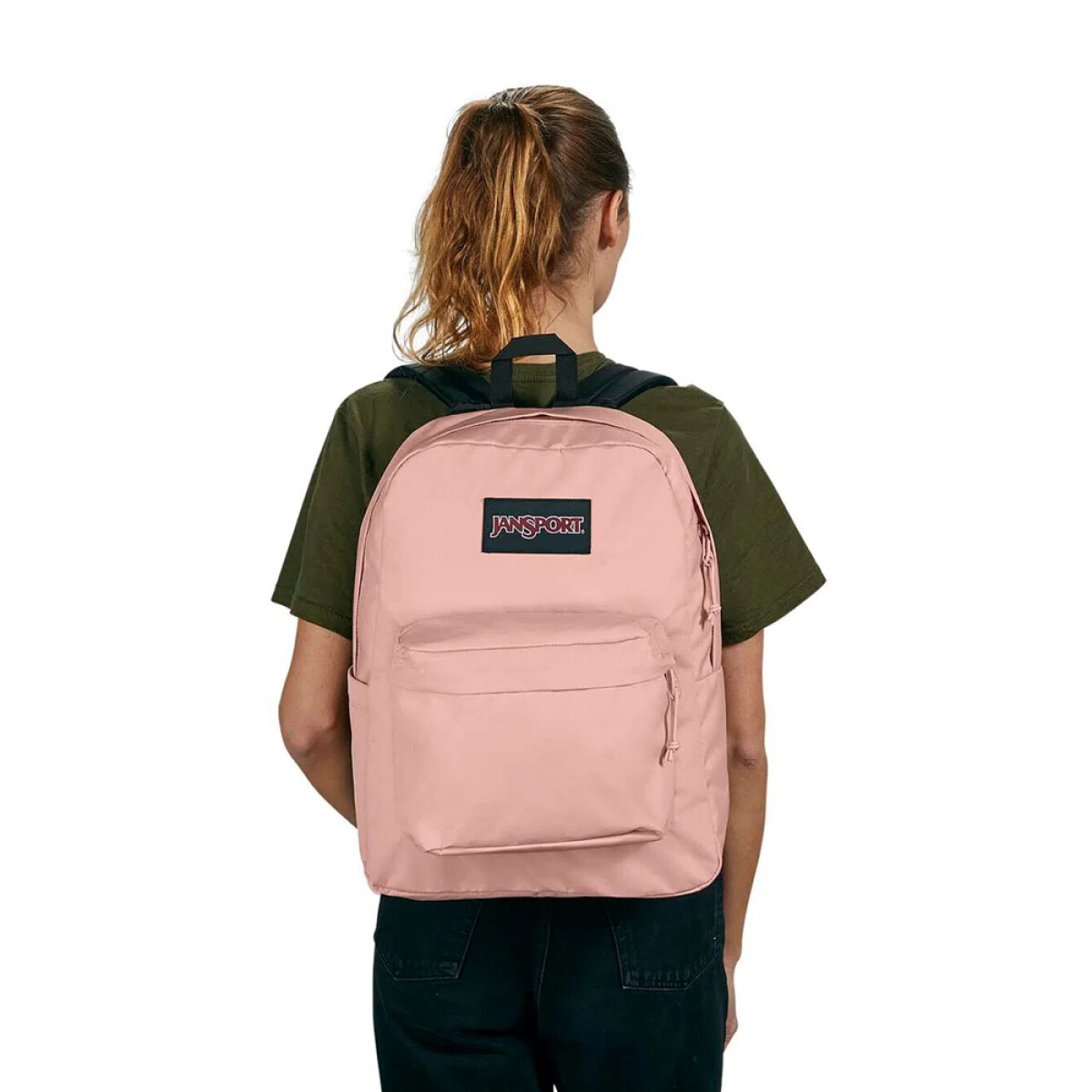 MOCHILA JANSPORT SUPERBREAK PLUS - ROSA — Zooko