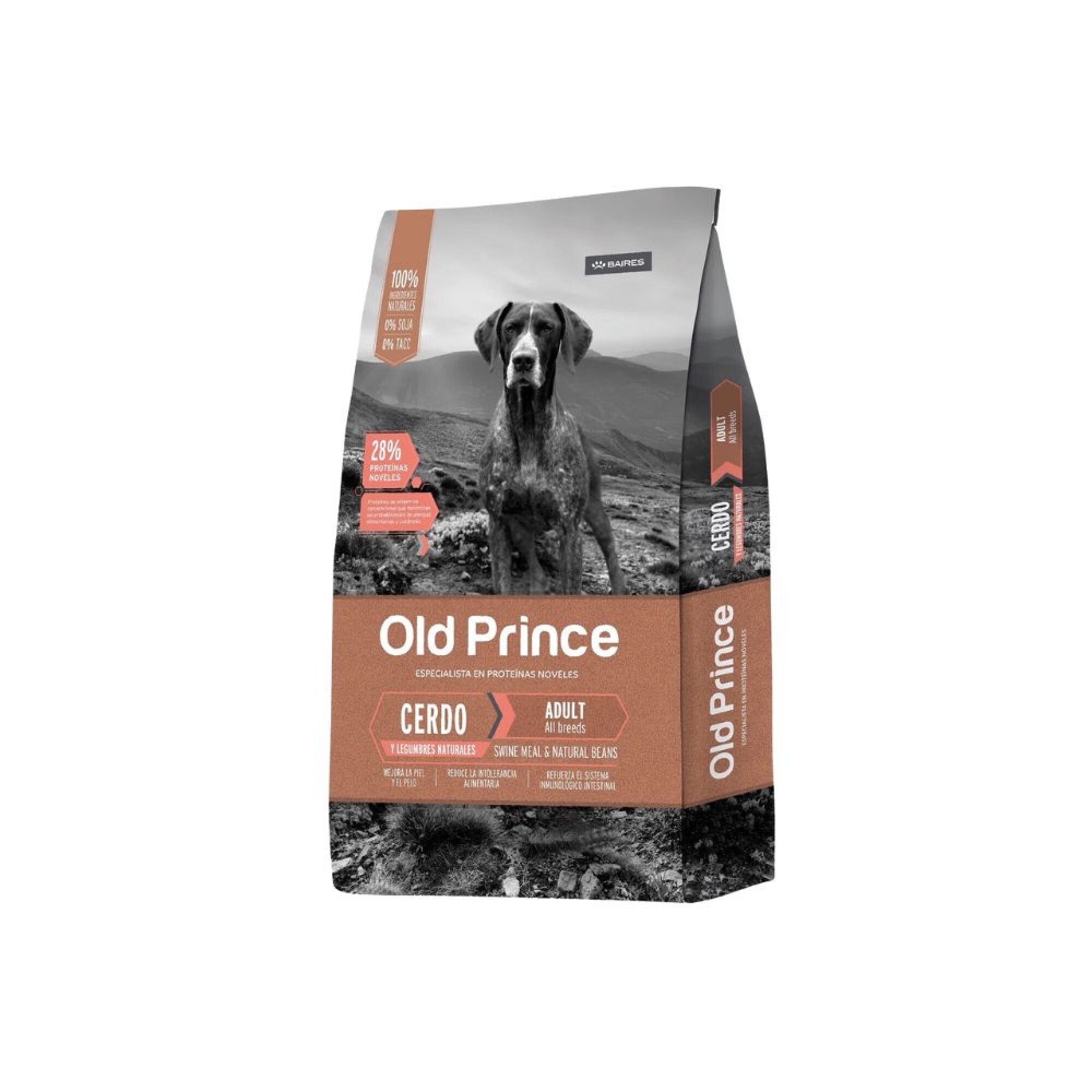 Old Prince Novel Perro Adulto Cerdo y Legumbres 15 kg — Pet+