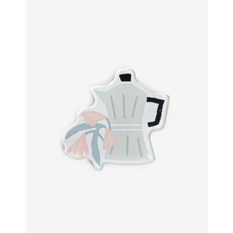 Imán Decorativo De Cafetera - Combinacion Multicolor — Tienda Soy Santander