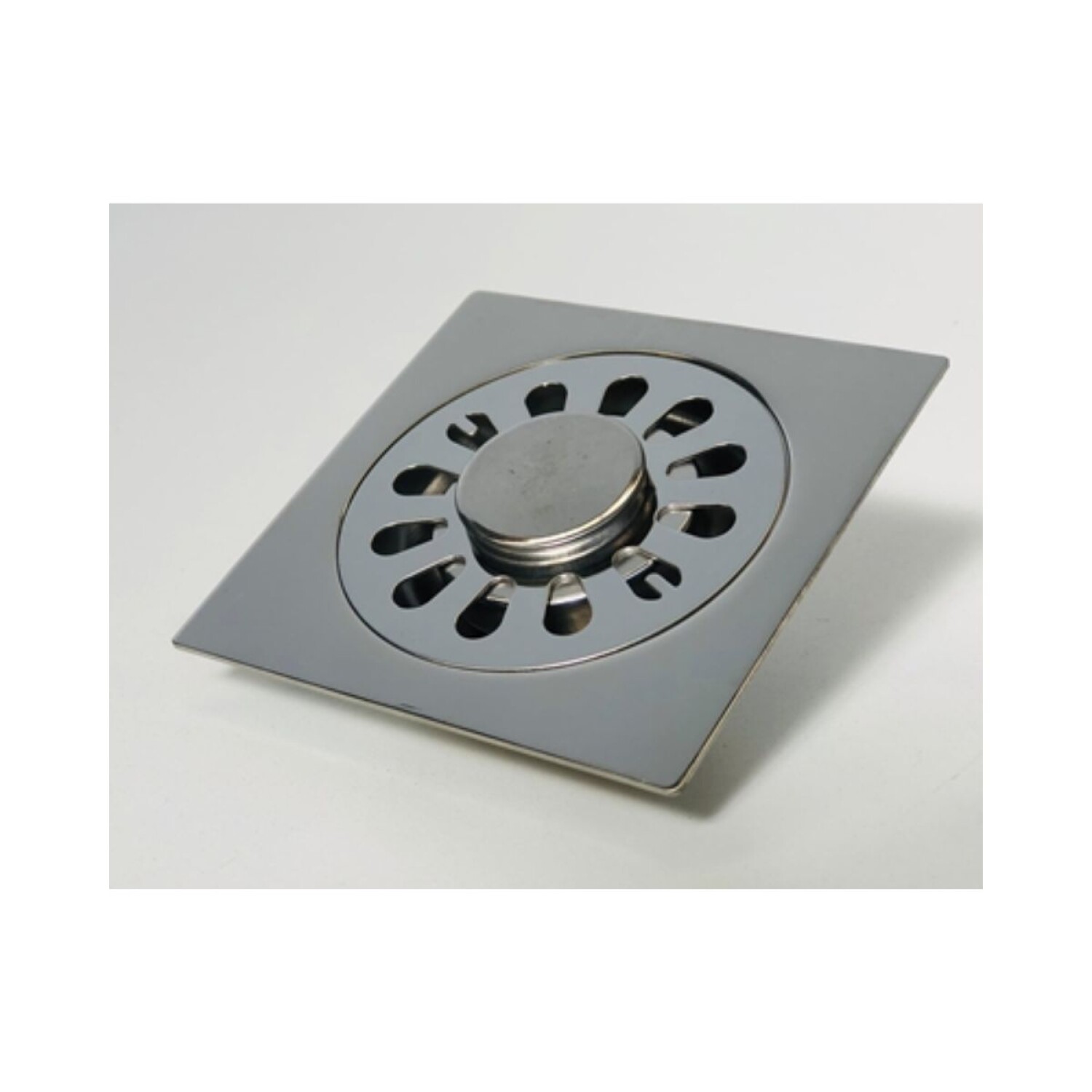 Rejilla Piso 10x10 Acero Inox Rimontti — El Insuperable