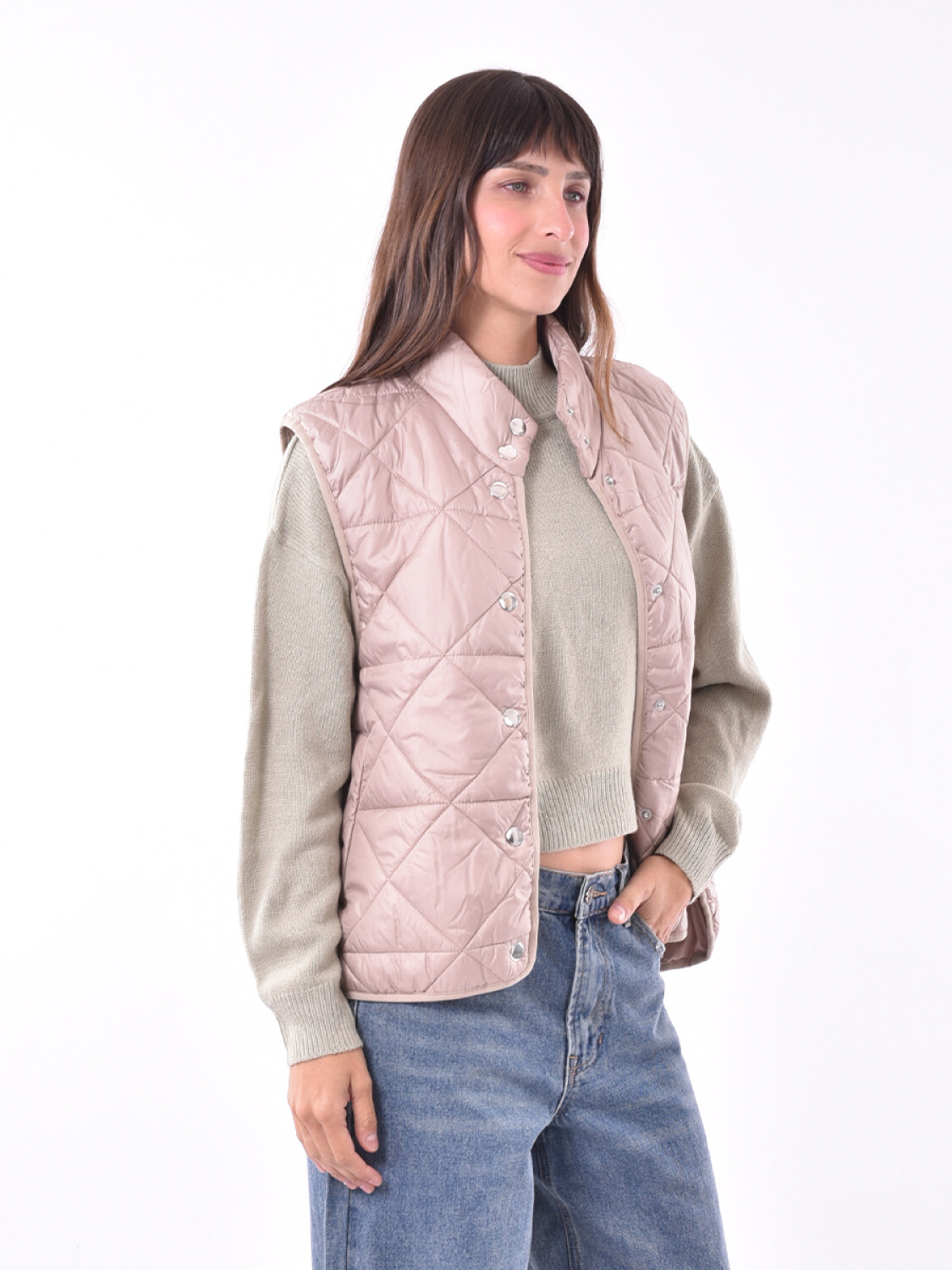 CHALECO BETTINA - TOSTADO — Guapa