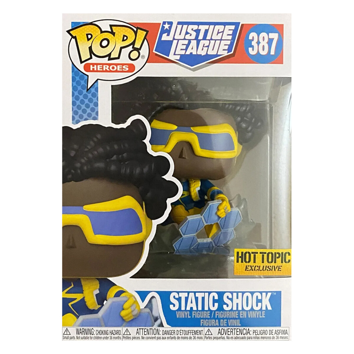 Static Shock • Justice League - 387 — X Uruguay
