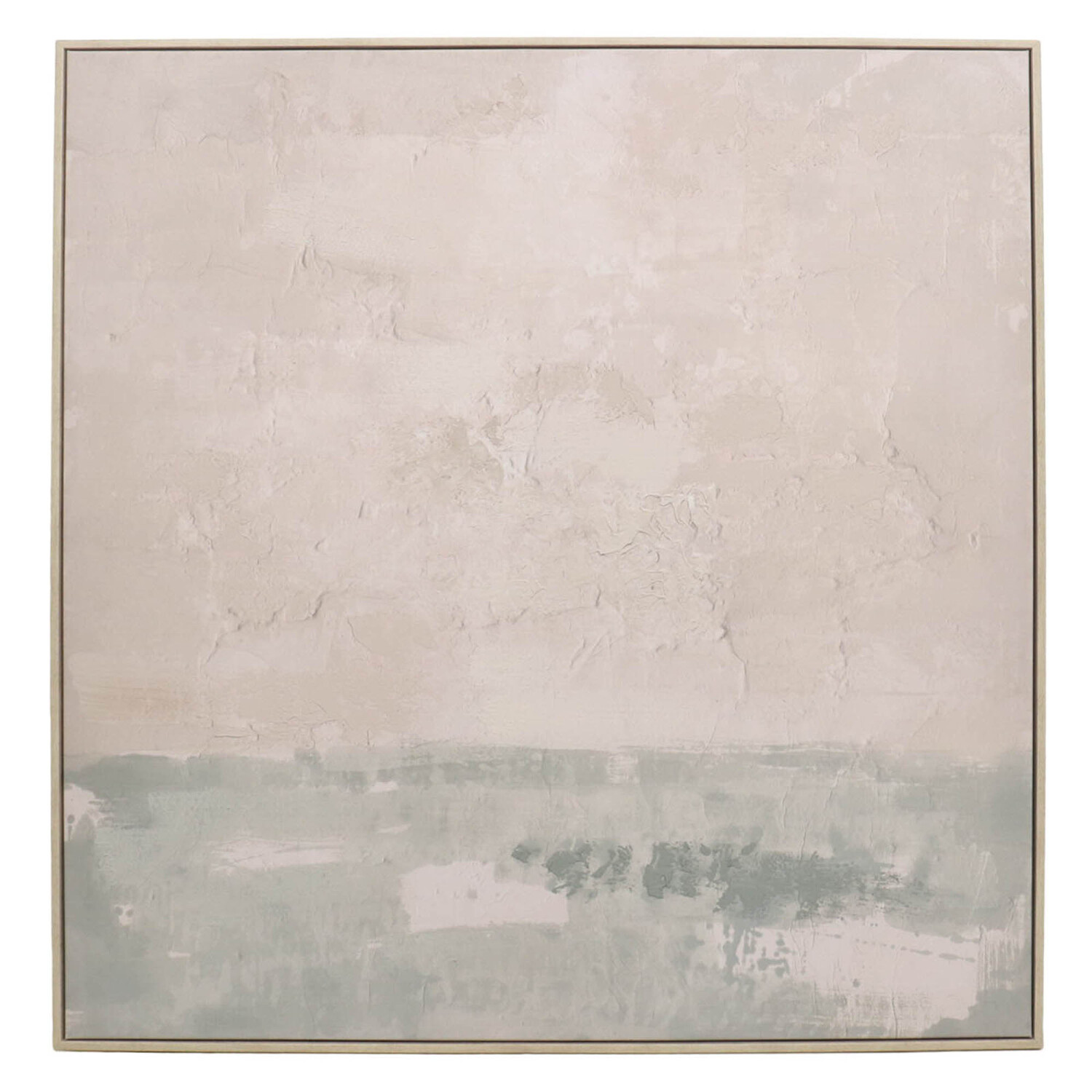 Cuadro Frost Ii, 100x1 Celeste Papel Tp250918aab — Divino