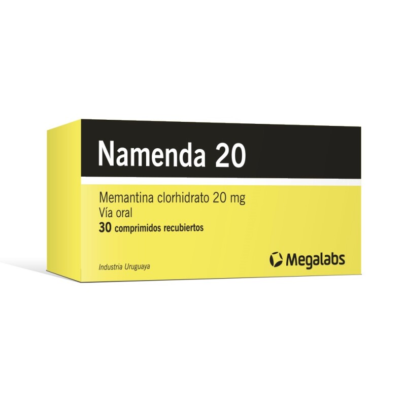 Namenda 20 Mg. 30 Comp. — Farmacia El túnel