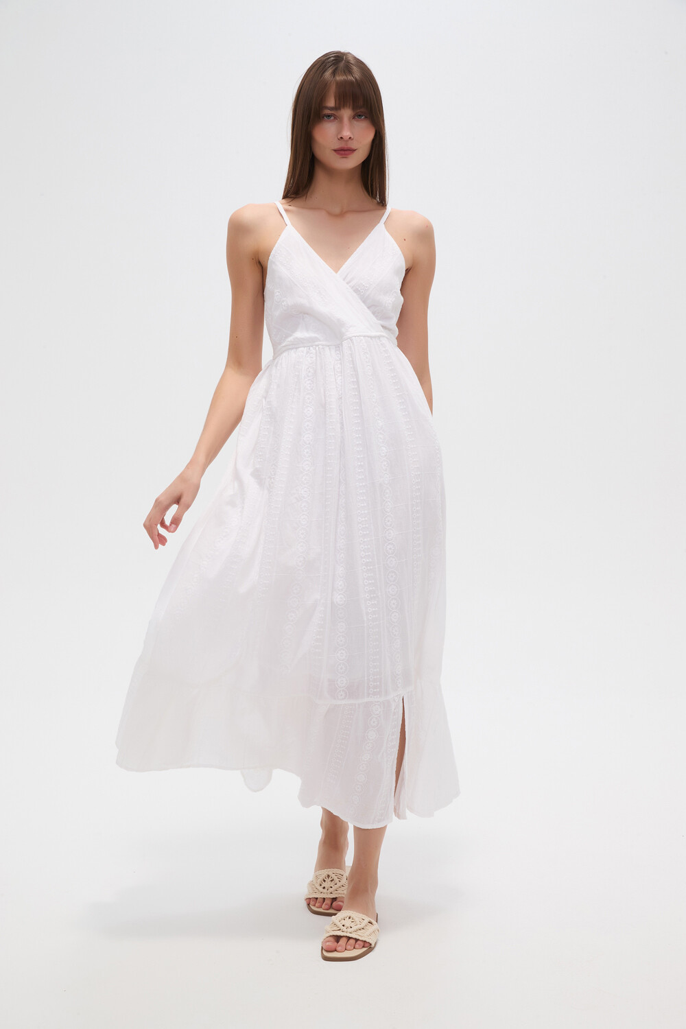 Vestido Grumari - Blanco — Indian