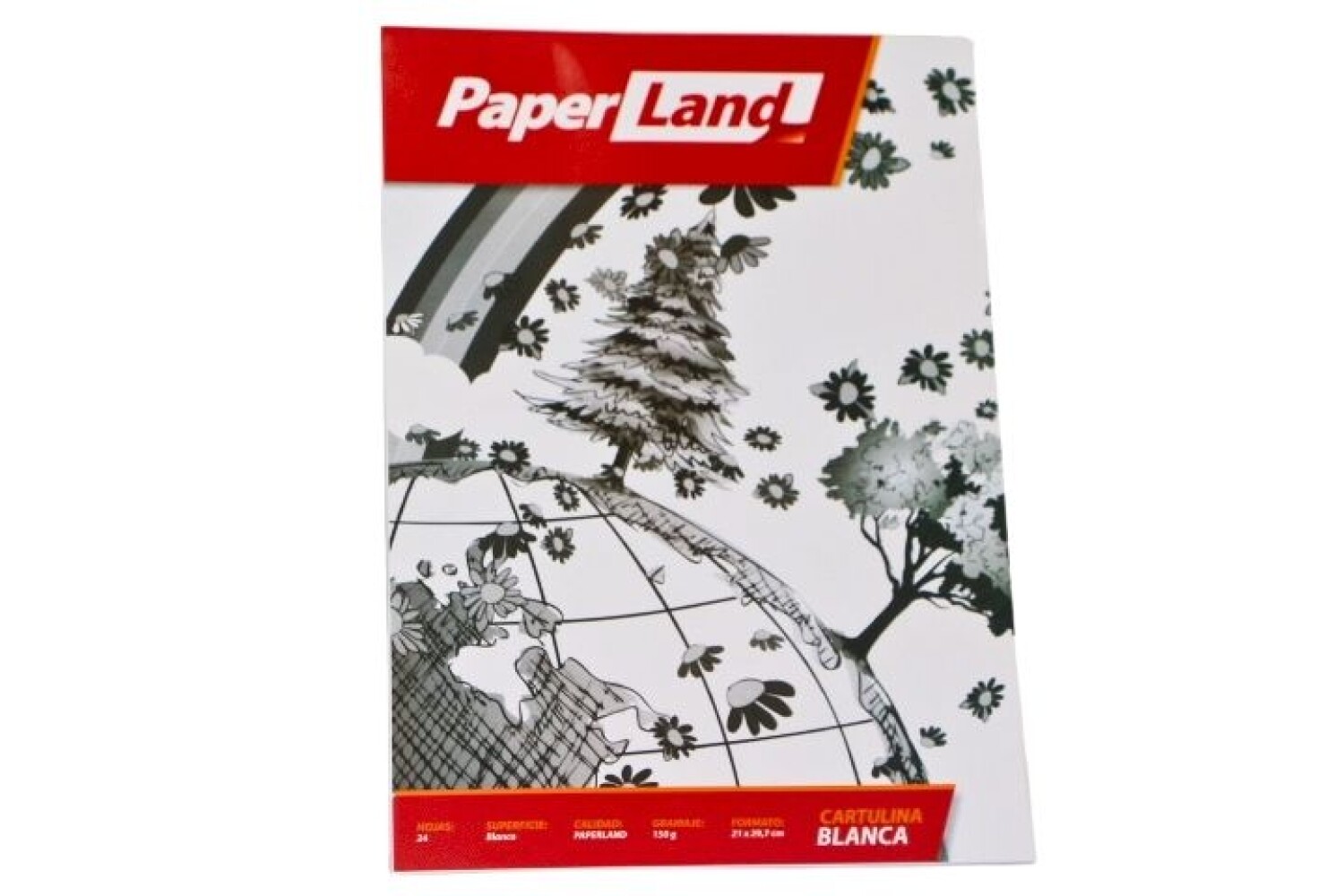 BLOCK PAPERLAND A4 BLANCO 24 HOJAS — Alberto Gandulia