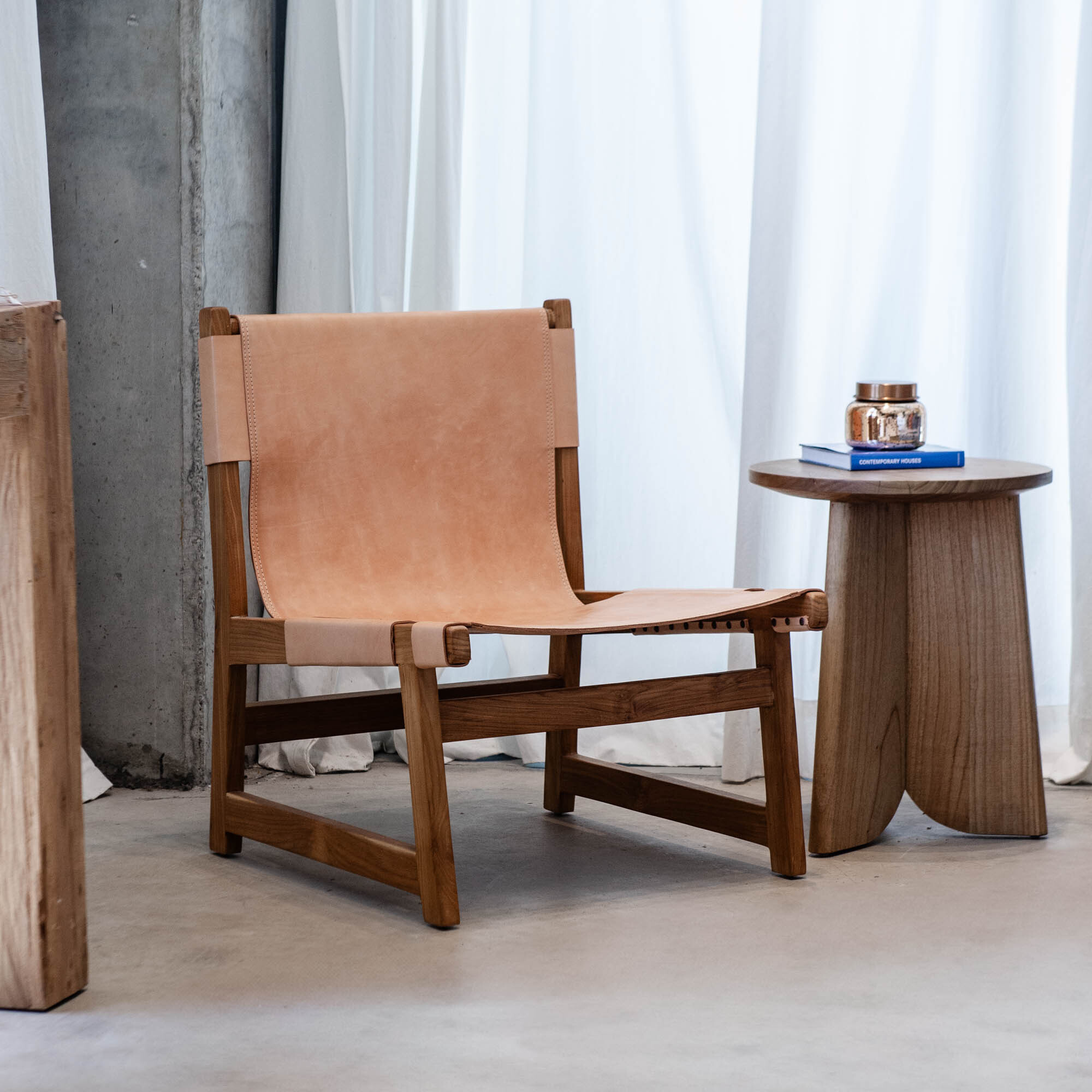 butaca cuero, Budi — Soho Deco