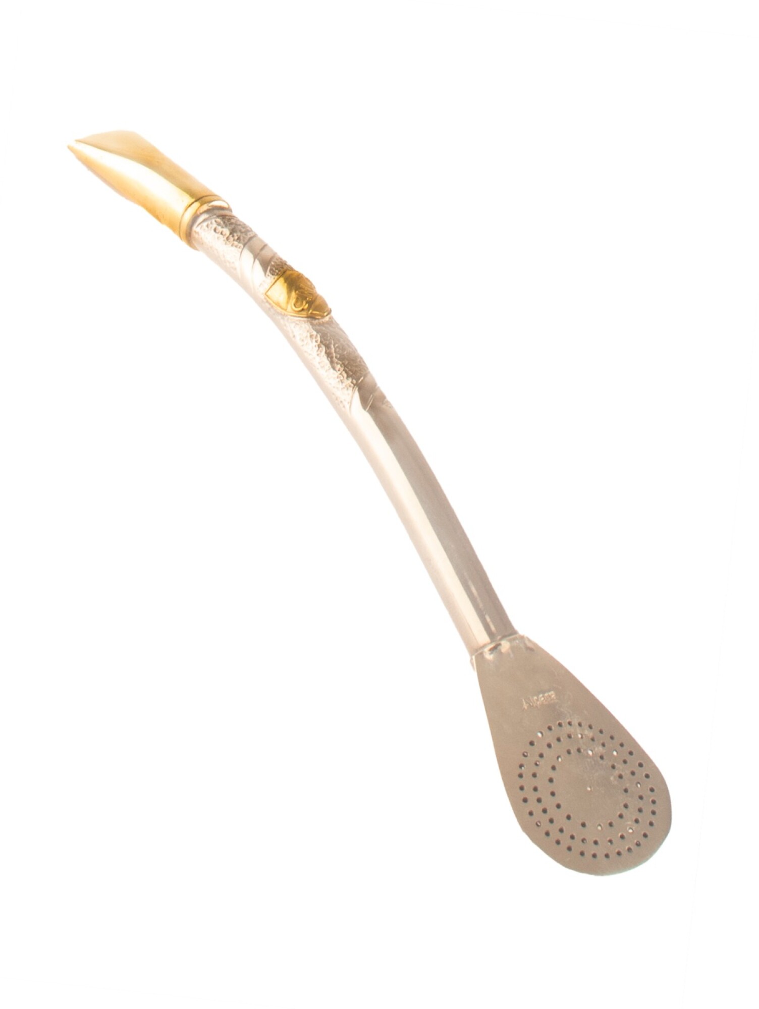 Bombilla de alpaca y bronce - A11 — Bagual