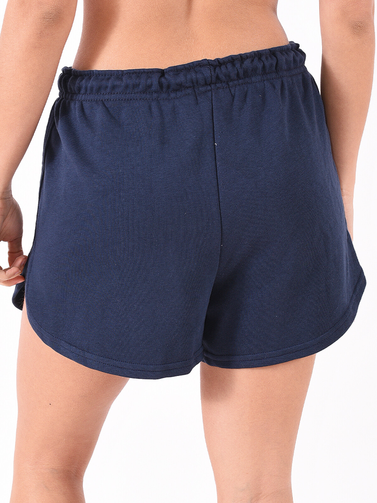 SHORT BÁSICO TERRY - AZUL OSCURO — Guapa - Paprika