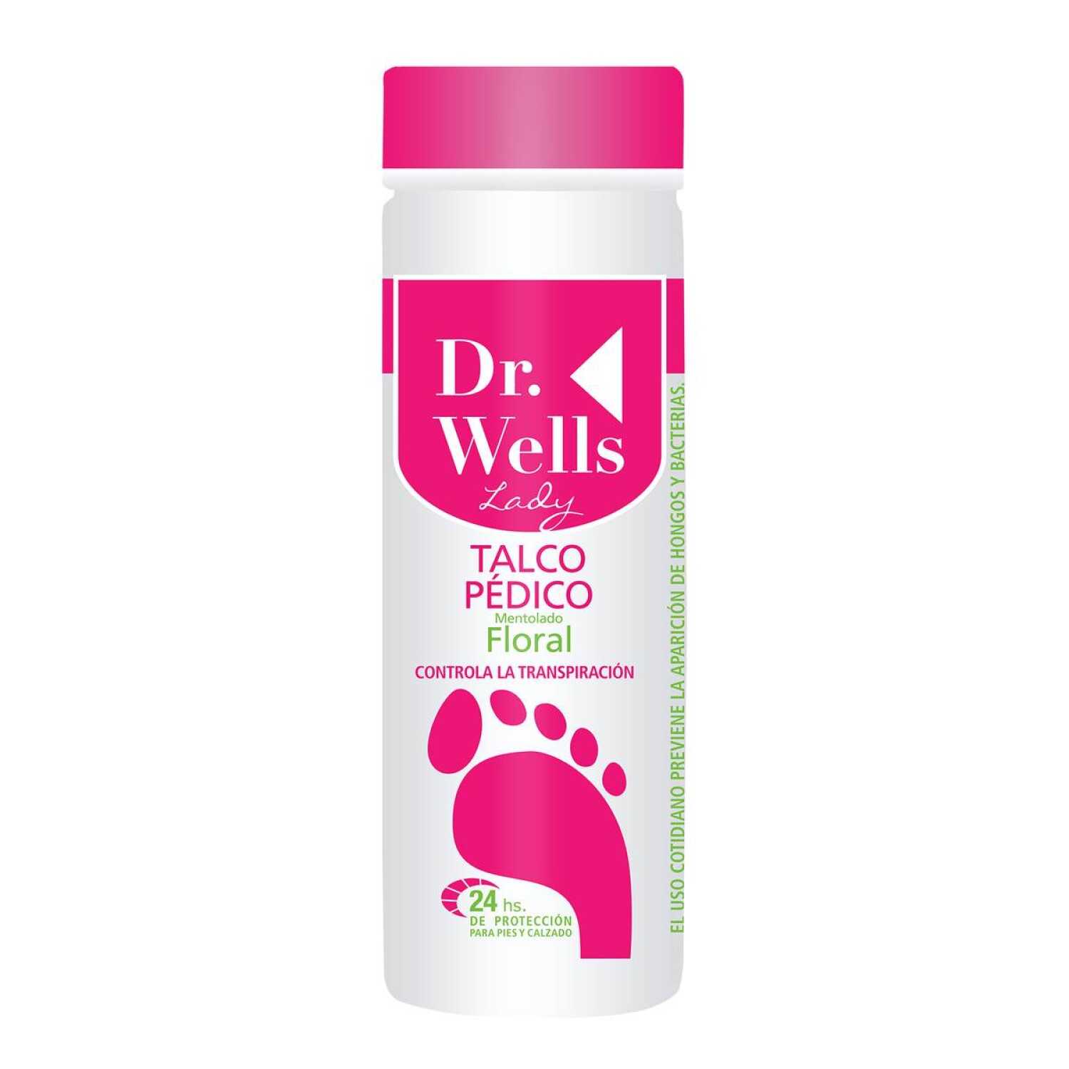 DR WELLS LADY TALCO PEDICO X 80GR UNID — Farmacenter